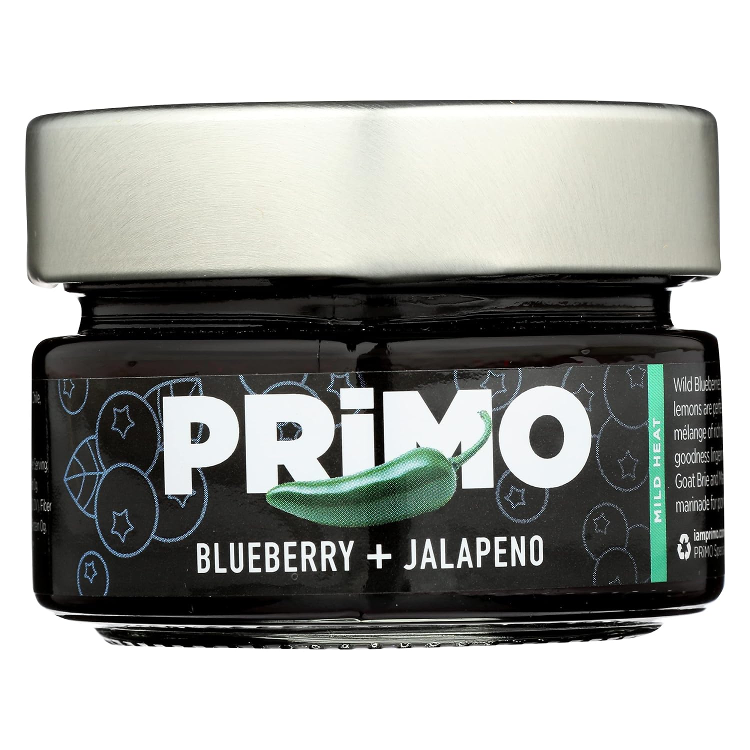 Amazon.com: PRIMO SPECIALTY FOODS Blueberry Jalapeno Preserves, 4.5 OZ ...