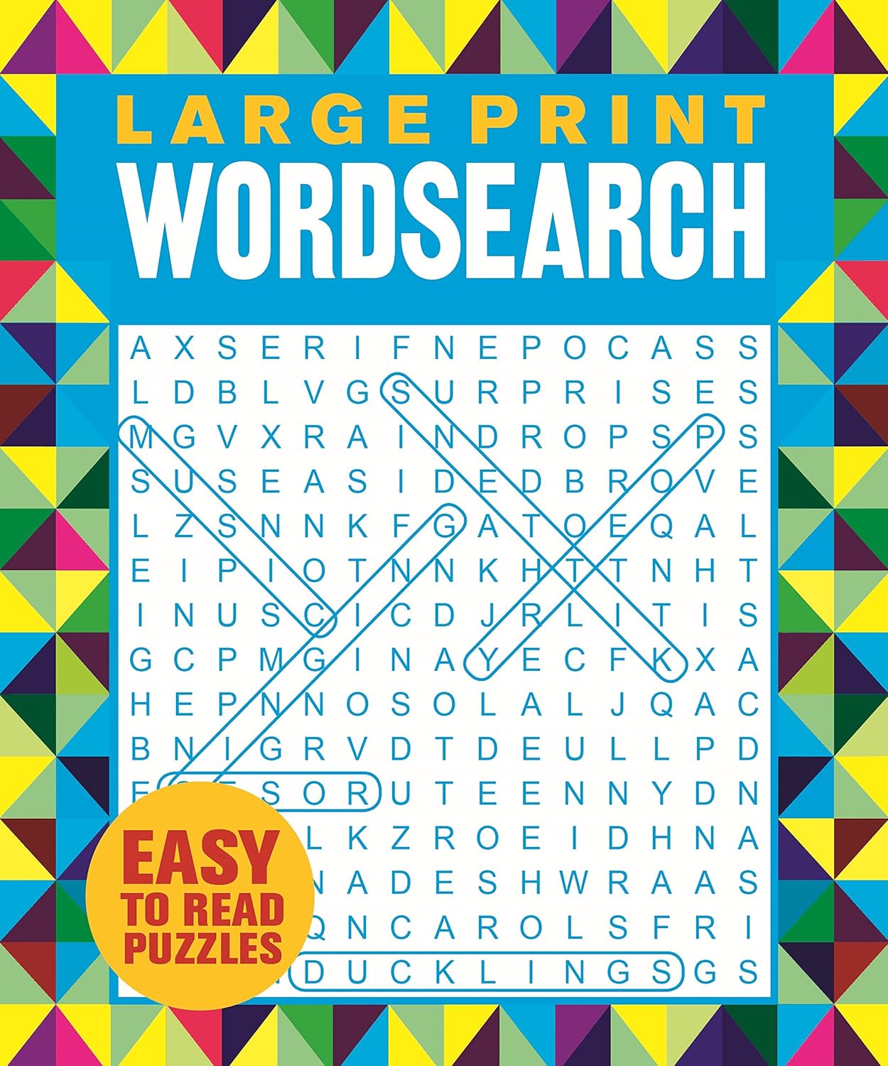 Large Print Wordsearch (Jumbo flexi puzzles): Saunders, Eric ...