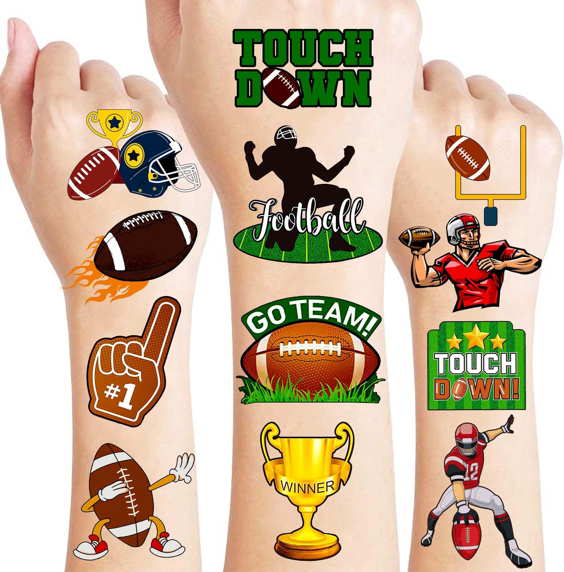 Amazon.com : Gymnastic Temporary Tattoos Birthday Themed Party Supplies ...
