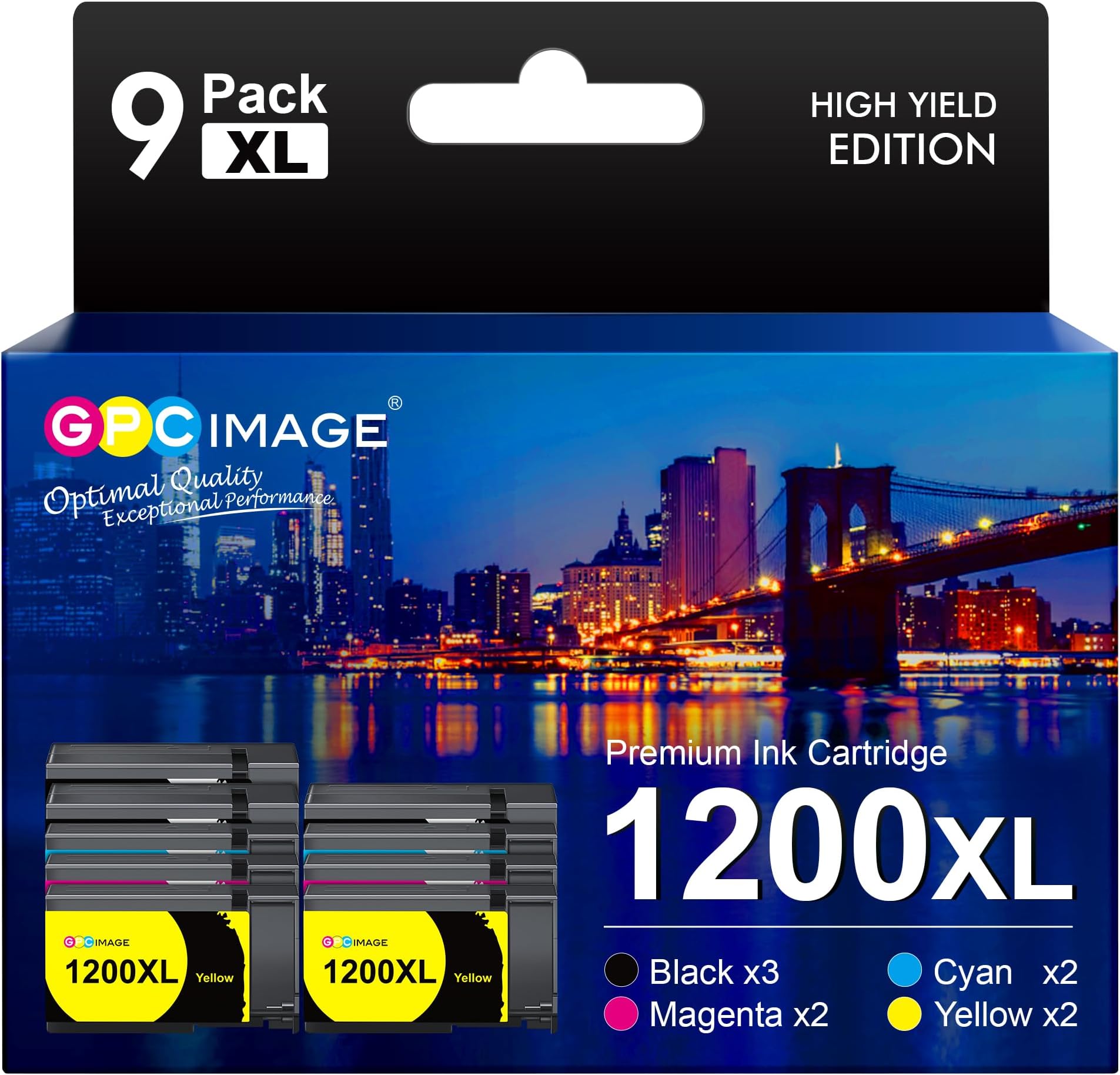 Amazon.com: PGI-1200 Ink Cartridges 4-Pack Compatible 1200 Ink ...