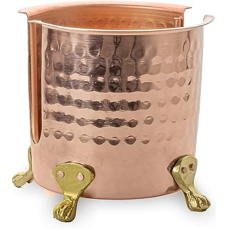 Amazon.com: Mud Pie Copper Kitchen Utensil Caddy : Home & Kitchen