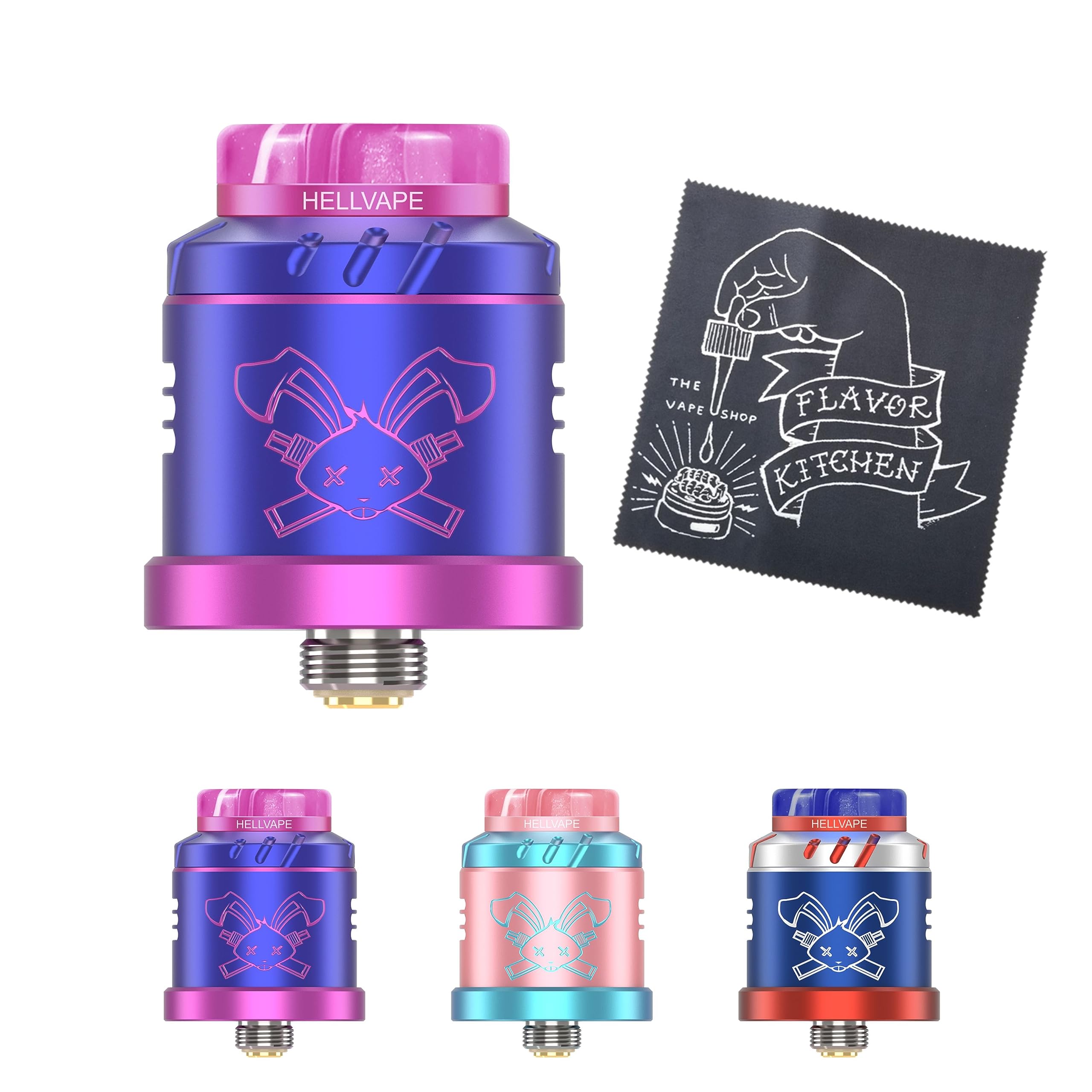 Amazon | 【SOLO/6th Anniv.】Hellvape Dead Rabbit SOLO RDA 【6th ...