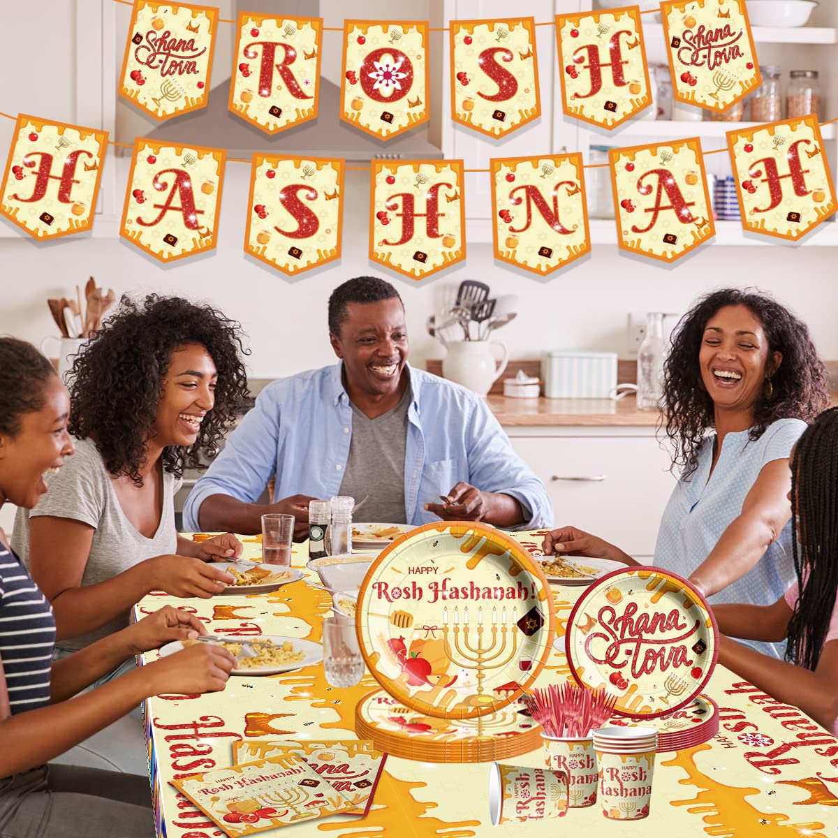 Rosh Hashanah Dinner Table