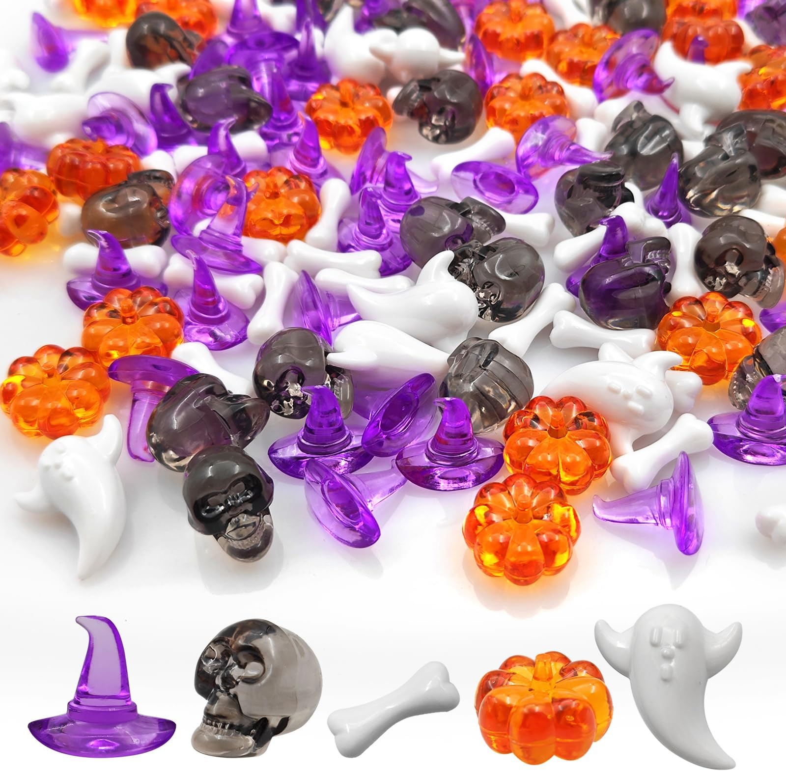 Amazon.com: 120Pcs Thanksgiving Vase Filler Fall Faux Pearls for Vase ...