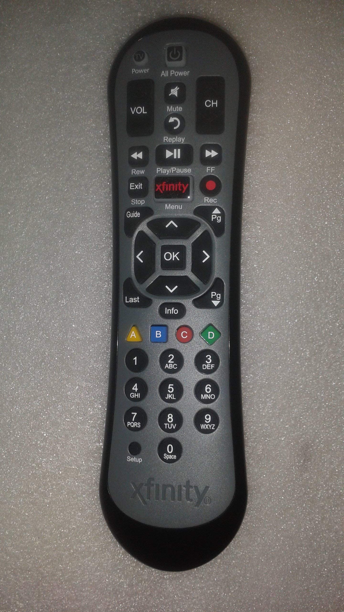 Xfinity Universal Remote Codes COMCAST XFINITY RC1475507/02B Cable Box