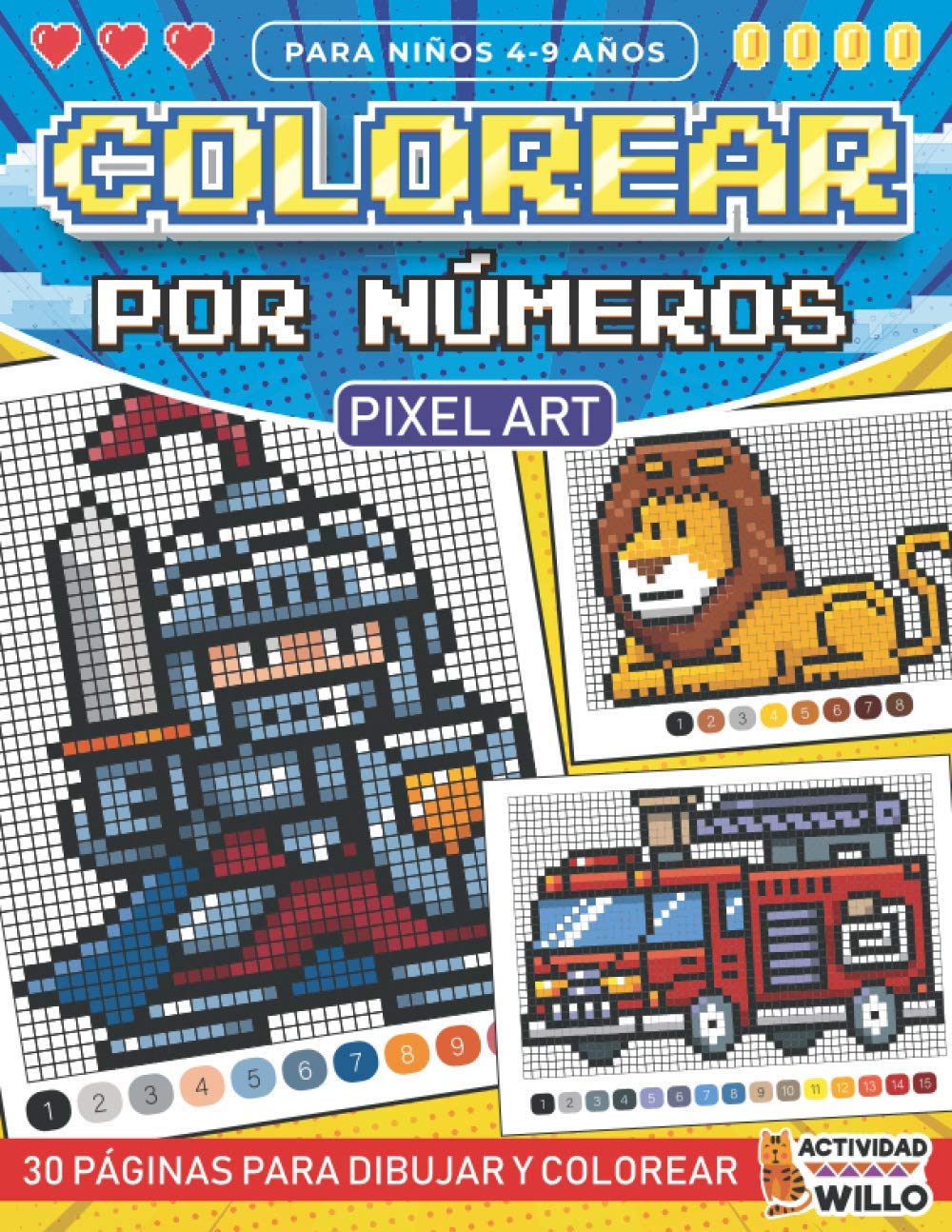 Buy Colorear por Numeros Niños 4-9 años: Colorea con Numeros niños ...