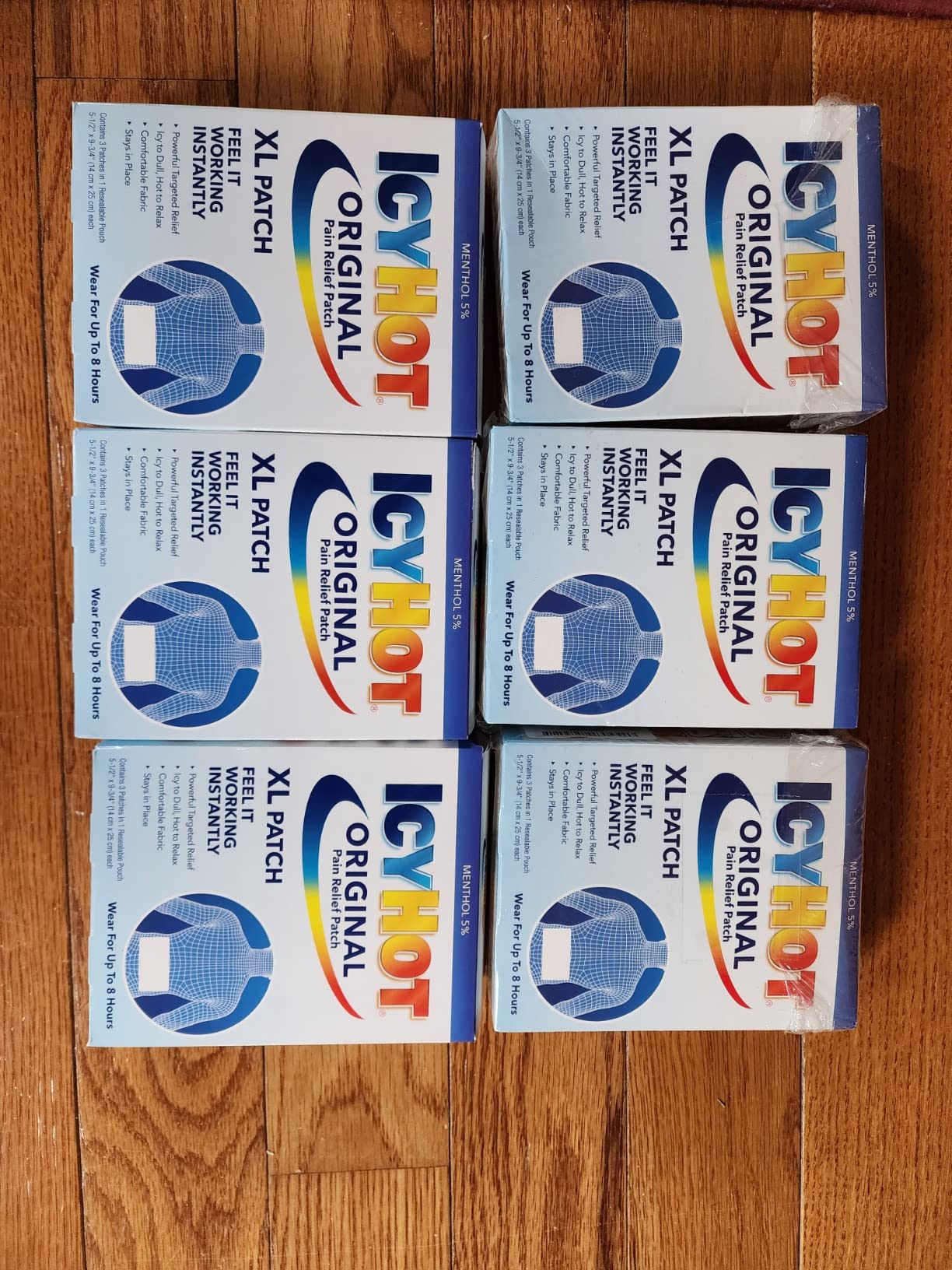 Amazon.com: Icy Hot Medicated Patch XL, Box of 3 Patches - 17141 ...