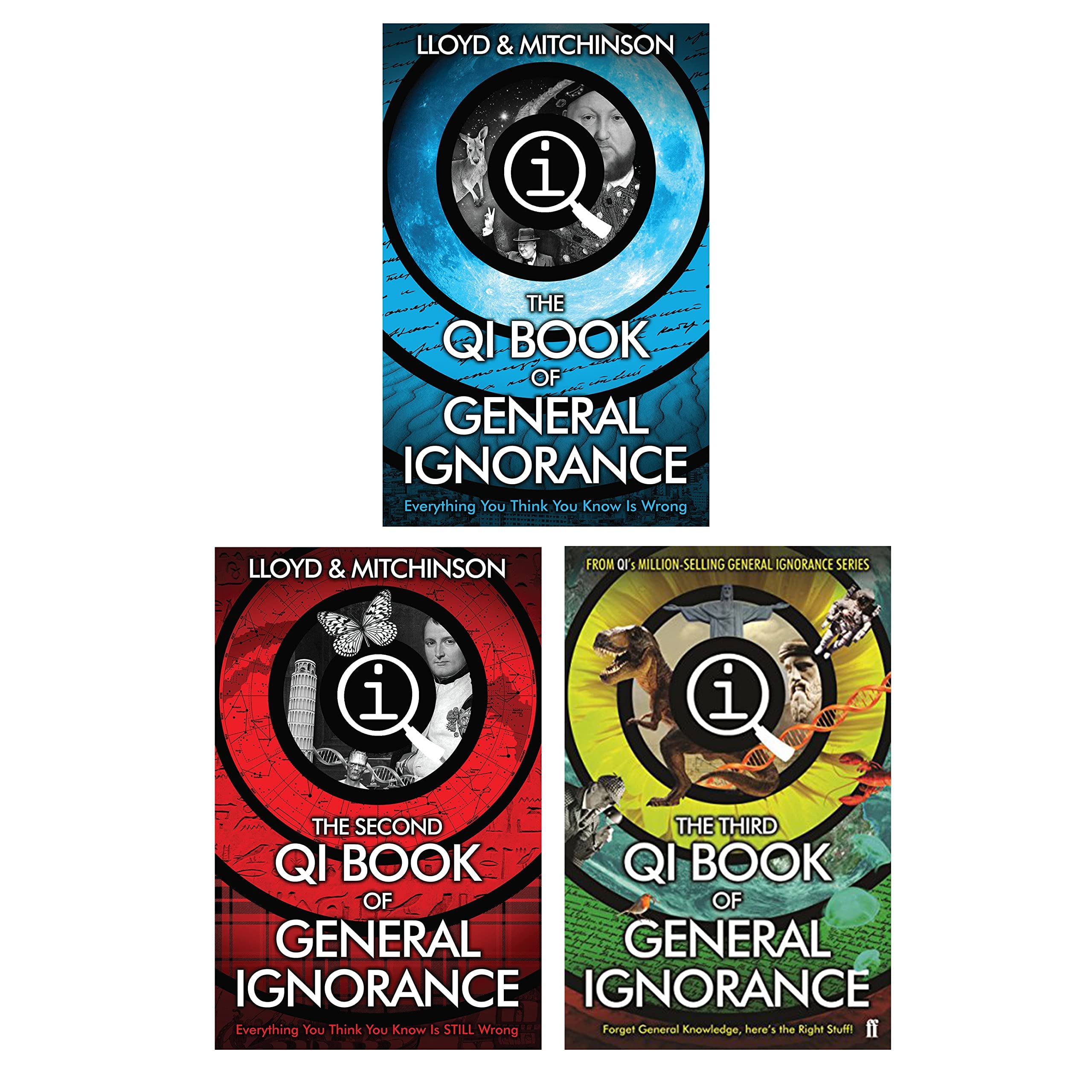 Qi - Book of General Ignorance 3 Books Collection Set (The Book of ...