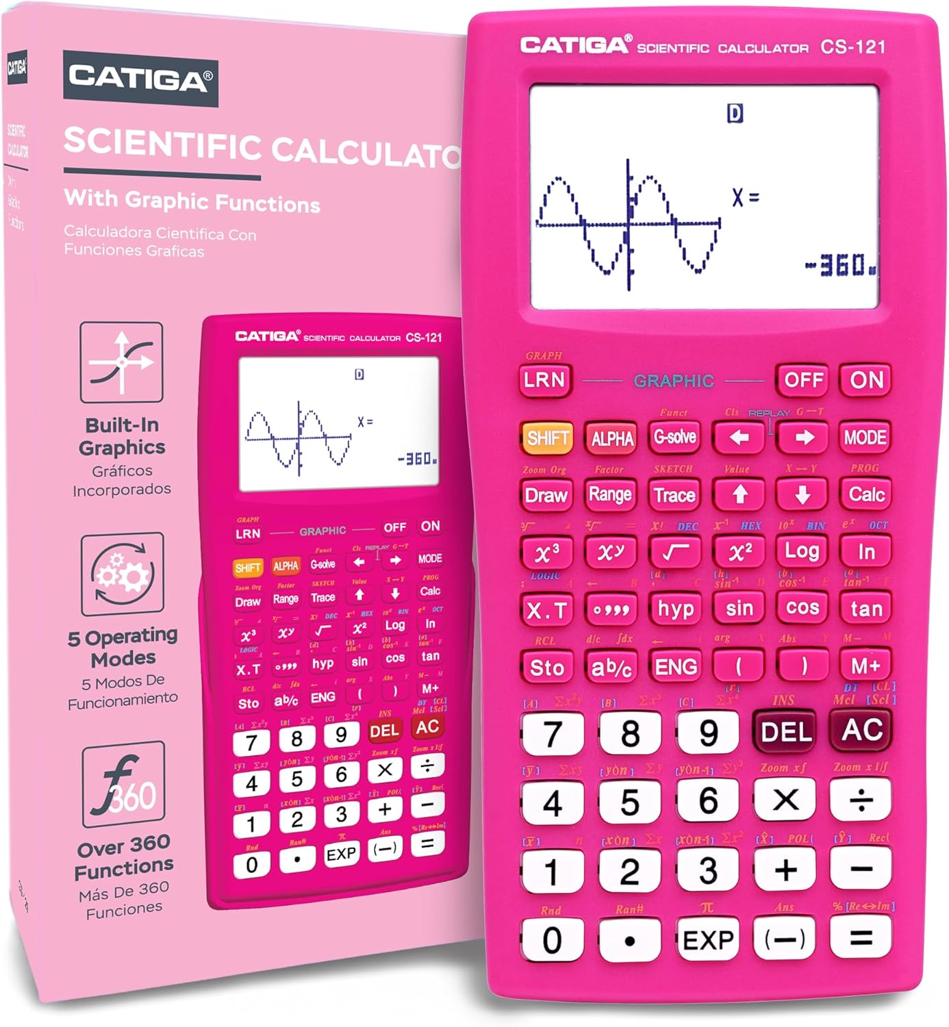 Amazon.com : Scientific Calculator with Graphic Functions - Multiple Modes with Intuitive ...