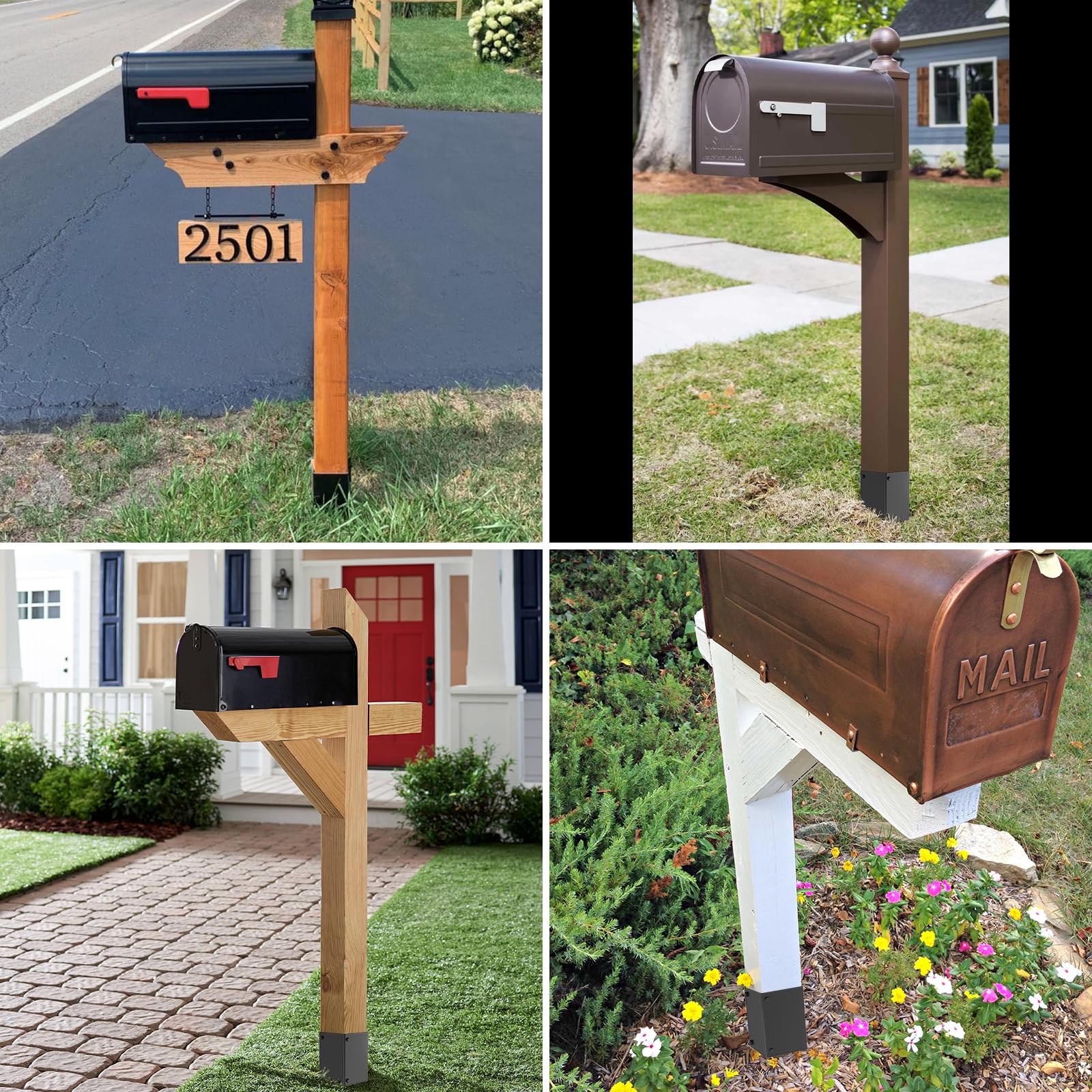 Snapklik.com : FMhotu Post Base Protectors