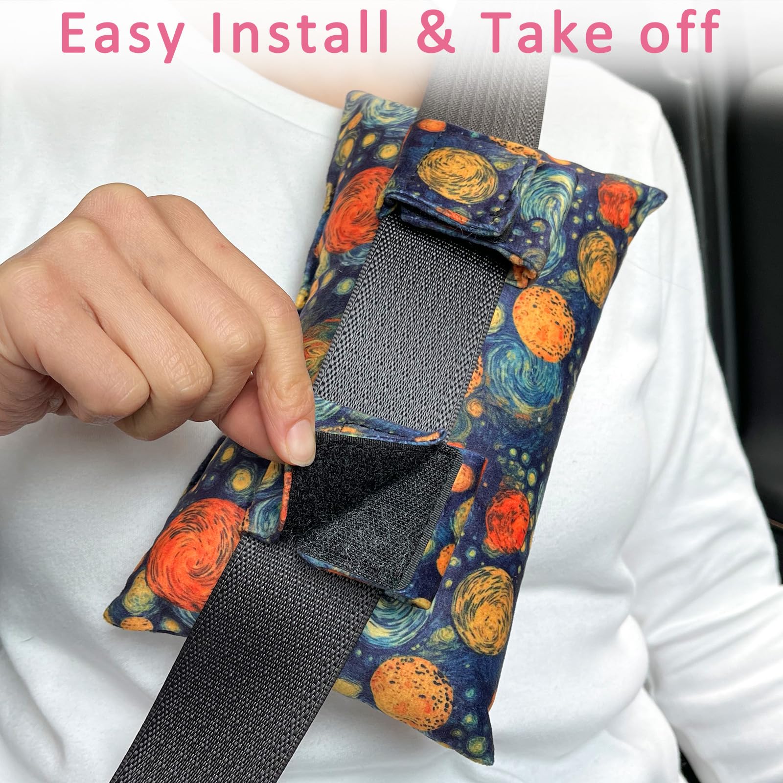 Snapklik.com : Hzran Seat Belt Pillow For Mastectomy Post-Surgery ...
