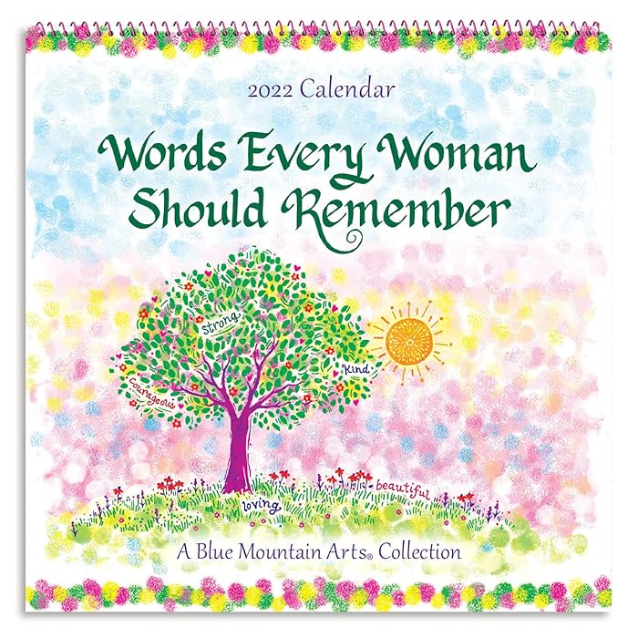 Buy 2022 Calendar"Words Every Woman Should Remember" 12 x 12 in. 12 ...