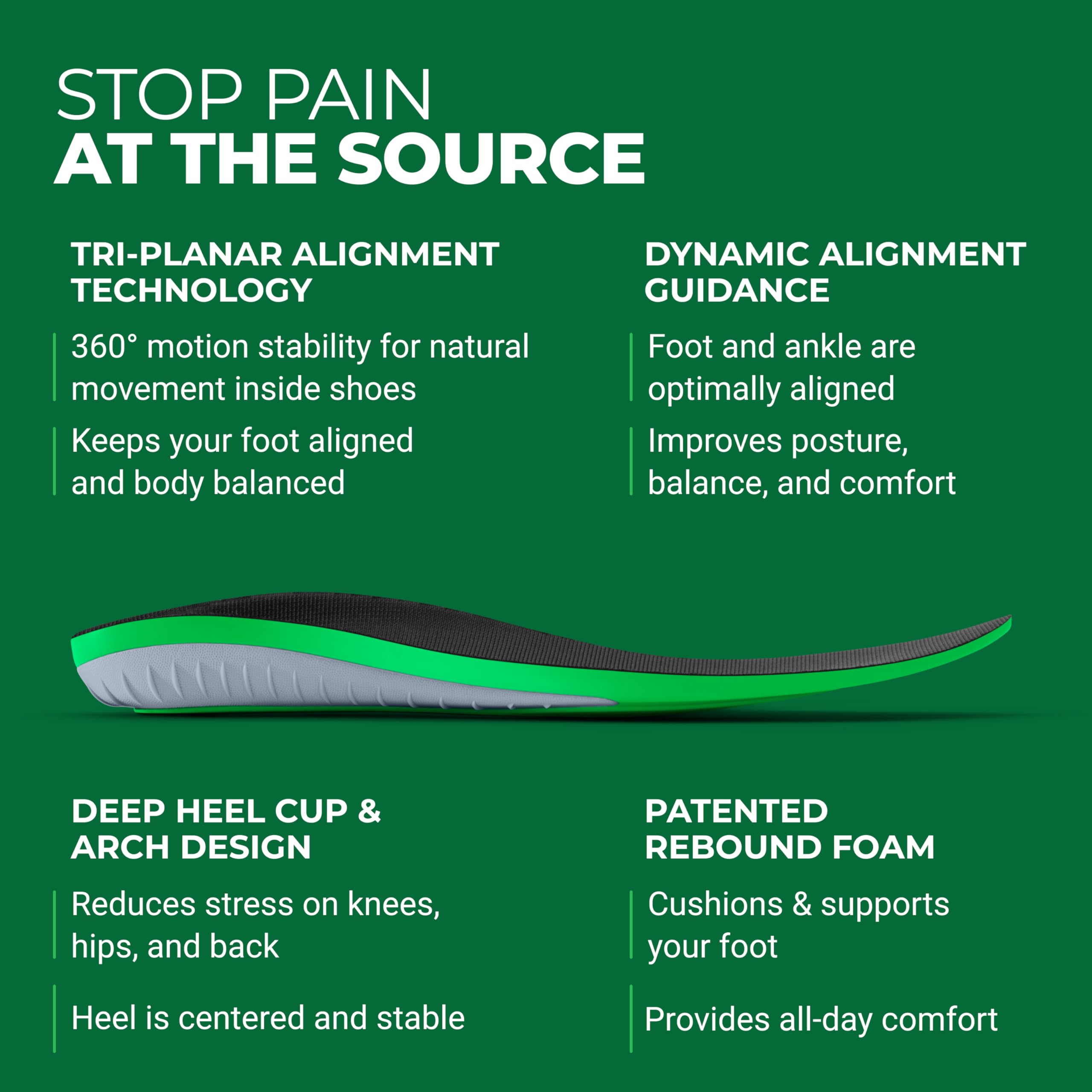 Snapklik.com : Protalus T-100 Elite Premium Insoles Patented Alignment ...