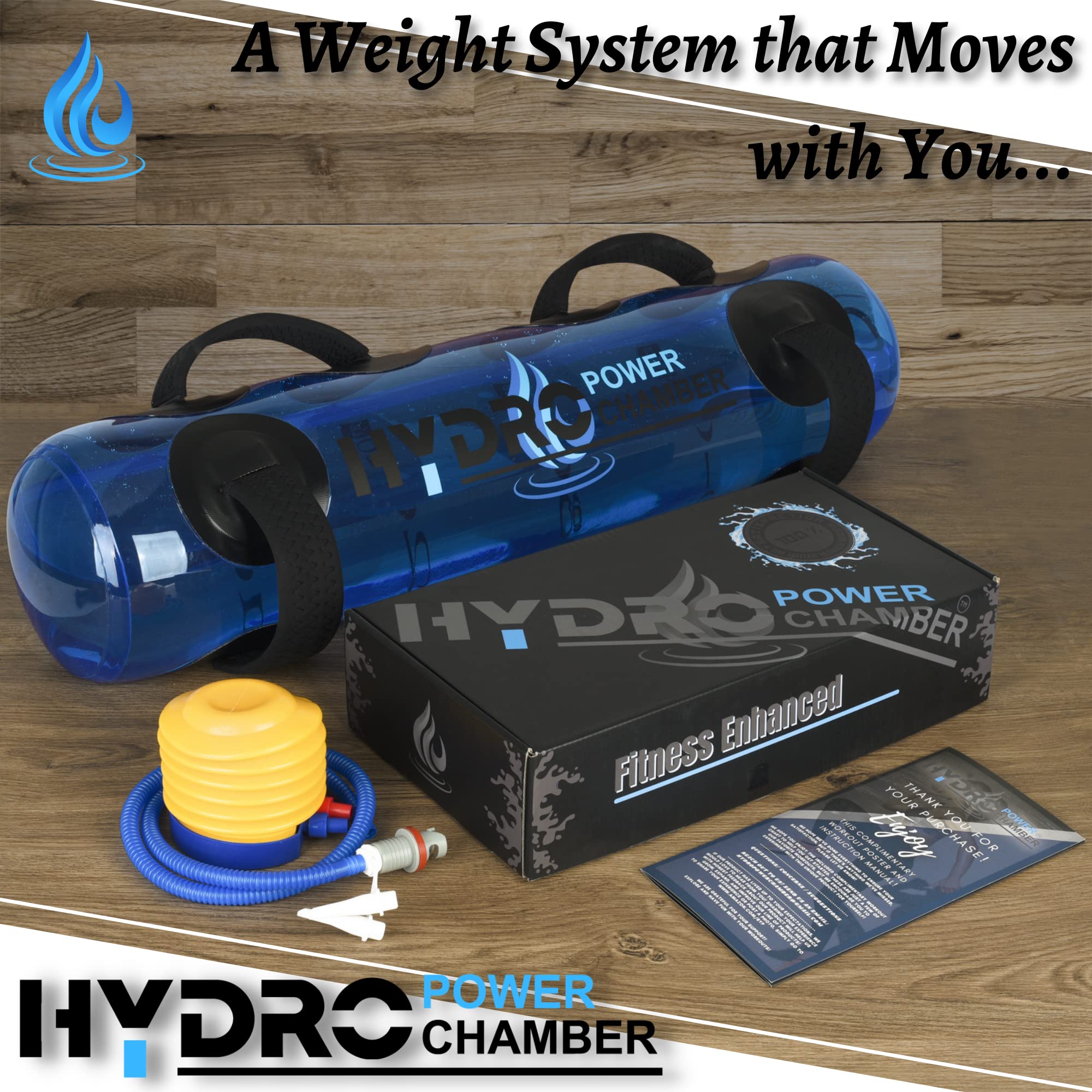 Buy HYDRO POWER CHAMBER Aqua Bag - Fitness Sandbag with Water ...
