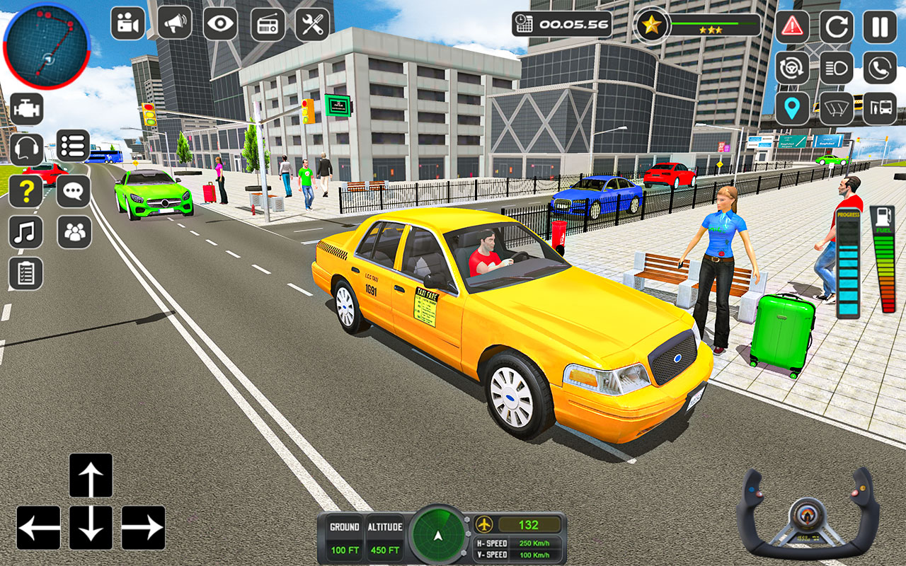 Crazy Taxi Real Driving 3D Simulator 2k25 Cab Driver Offroad Game - App ...