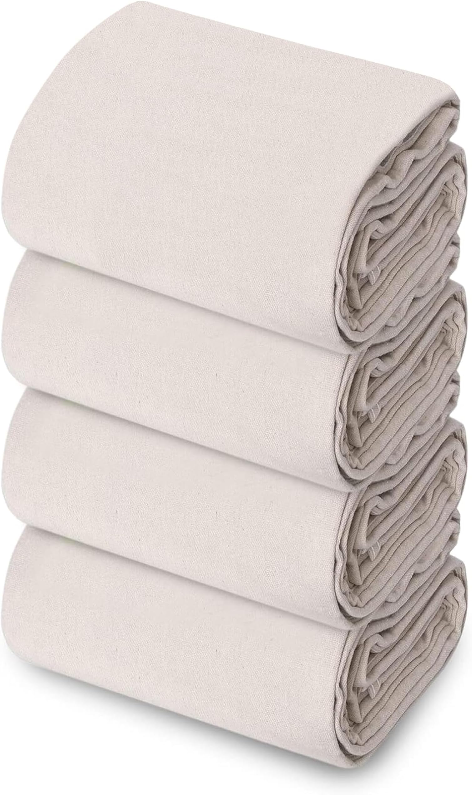 Premium Cotton Canvas Drop Cloth - 8 oz, 6x9 ft - Perfect for Painting ...