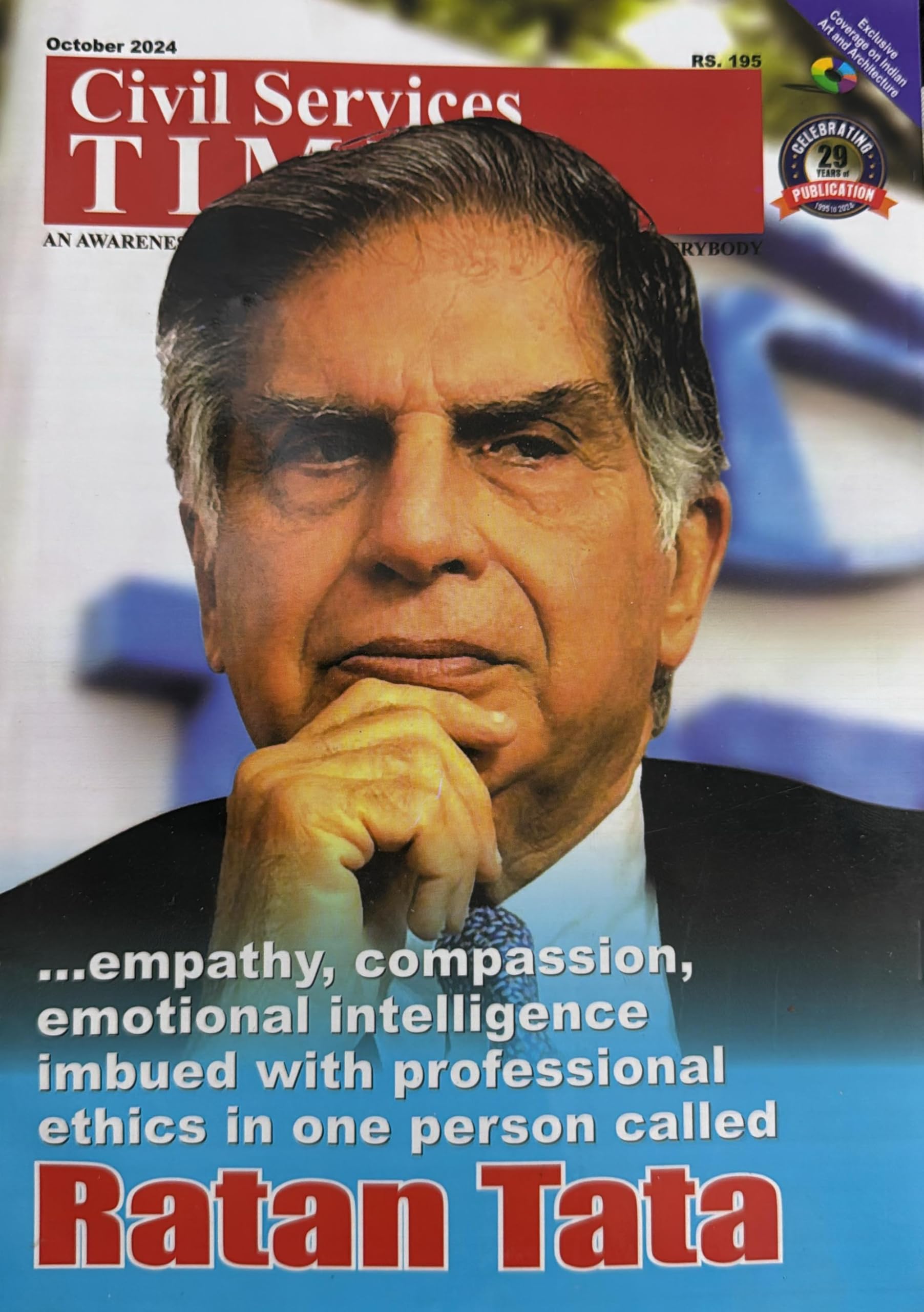 Buy Civil Services Times Magazine, October 2024 Issue - Ratan Tata ...