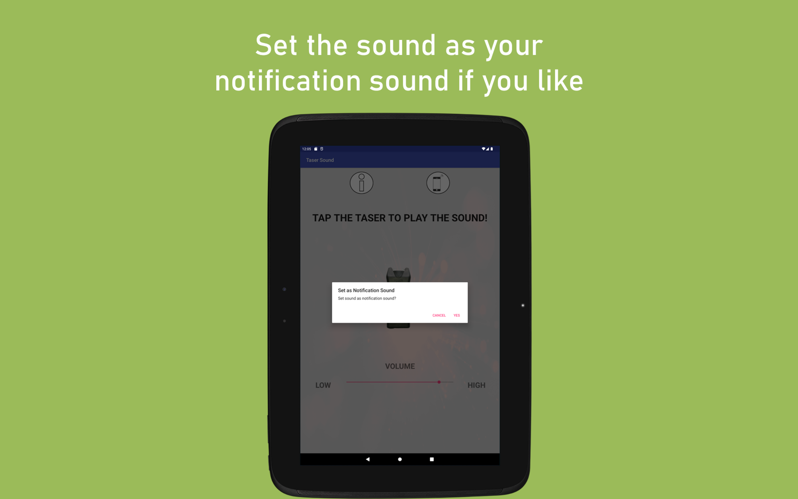 Taser Sound - App on Amazon Appstore
