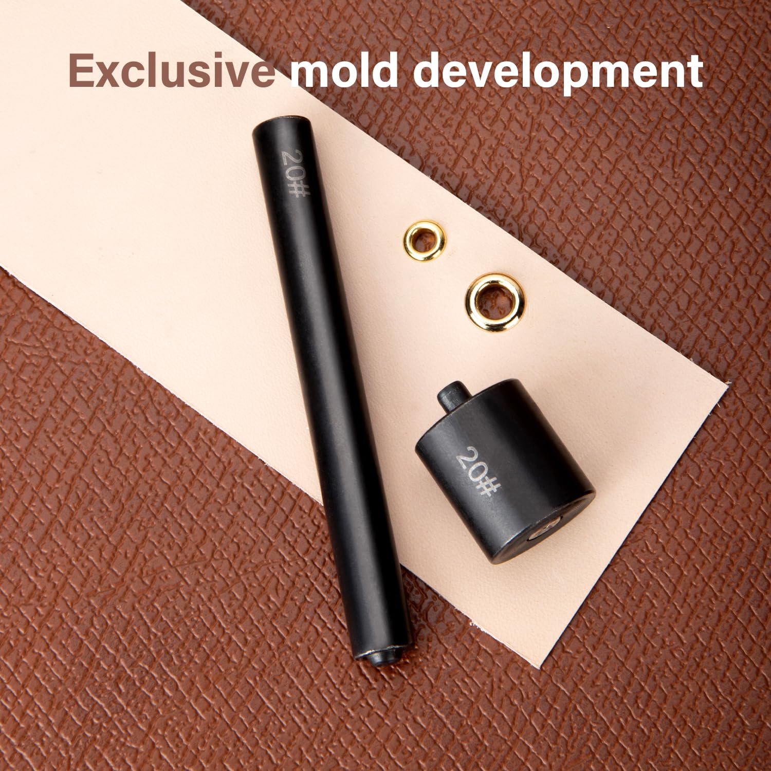 Snapklik.com : Eyelets Setting Tool,Smooth Black Grommet Installation ...