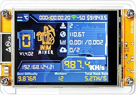 Amazon.com: Factory Official NMMiner NerdMiner V2 Hashrate 980KH/s ...
