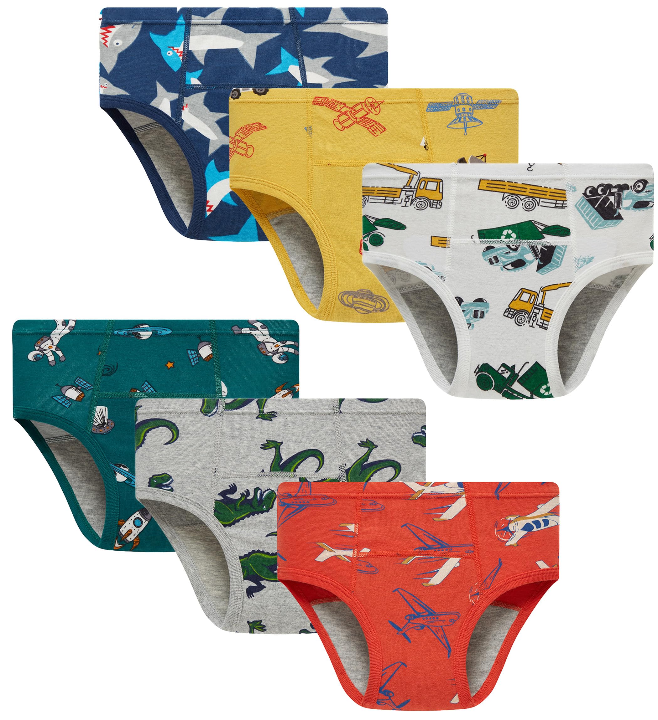 Snapklik.com : Boys Space Potty Briefs Training Toddler Underwear ...