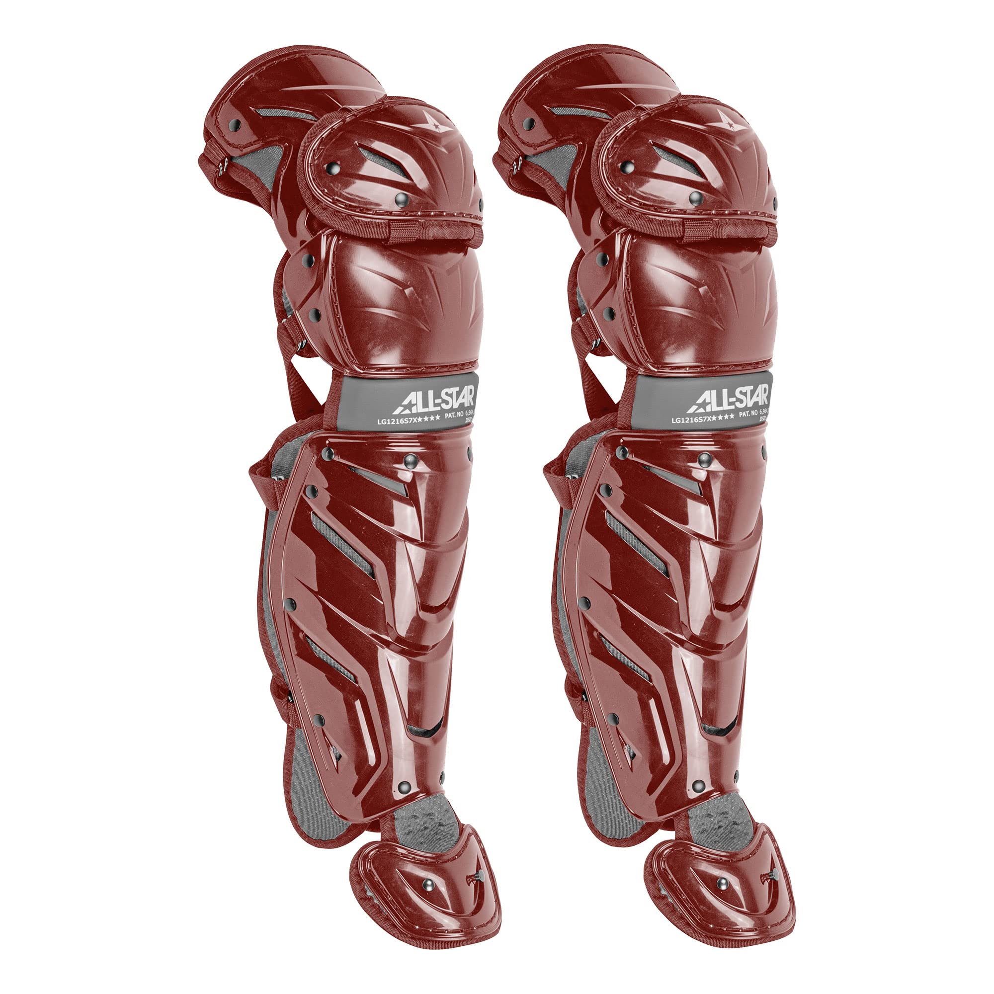 Snapklik.com : All Star Youth System Seven Axis Catchers Leg Guards