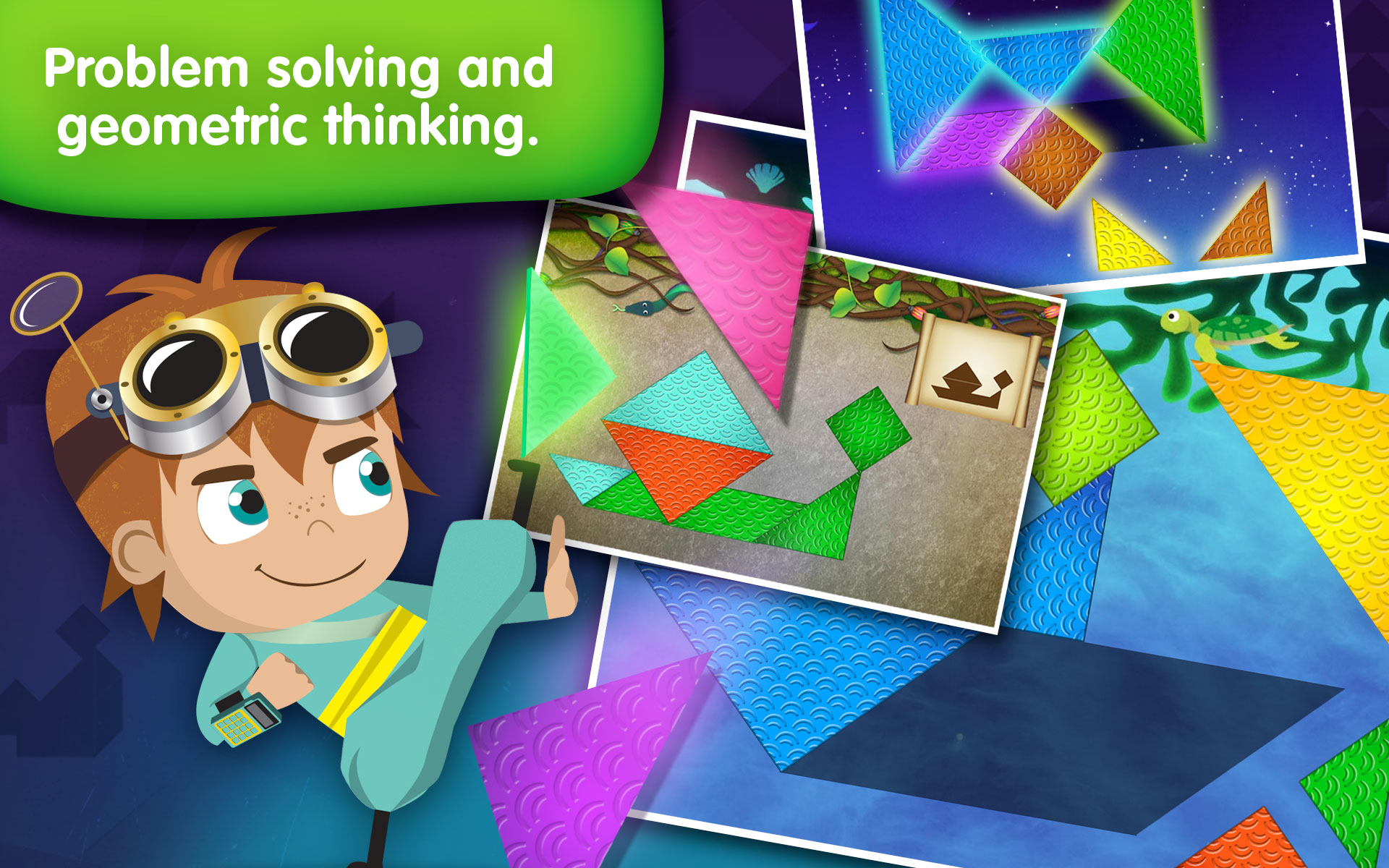 Aplicación Dragon Shapes: Lumio Geometry en Amazon Appstore