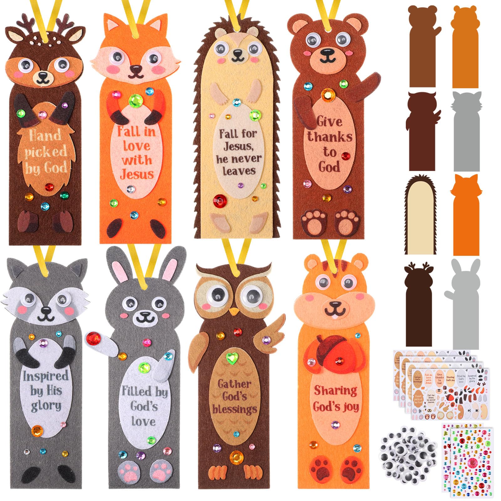 Snapklik.com : Capoda 24 Set Thanksgiving Crafts Fall Bible Crafts For ...
