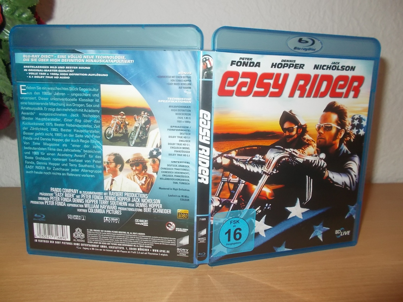 Easy Rider (DVD): Amazon.de: Mason, Steve, Hopper, Dennis, Nicholson ...
