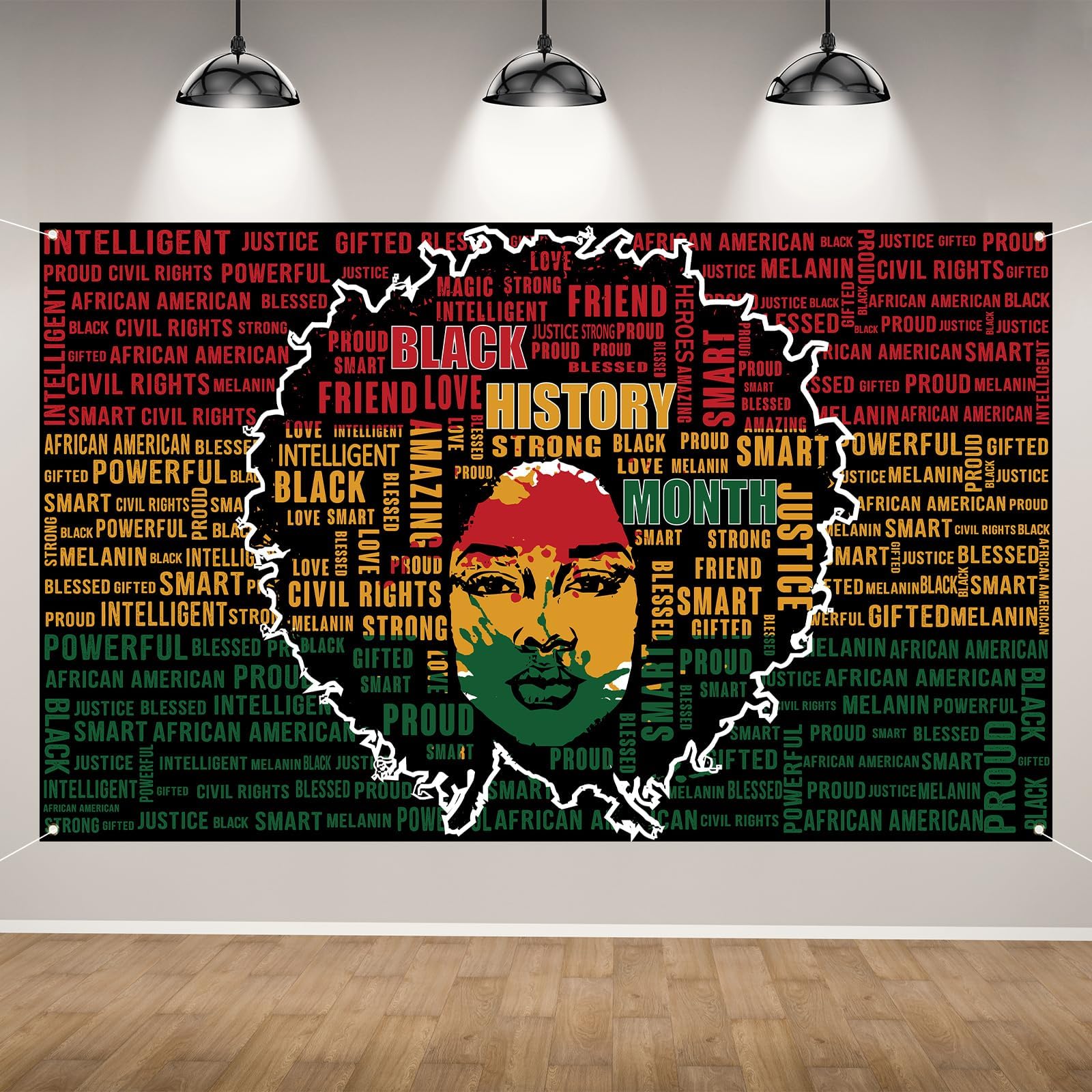 Amazon.com : Black History Month Backdrop for Photography Black History ...