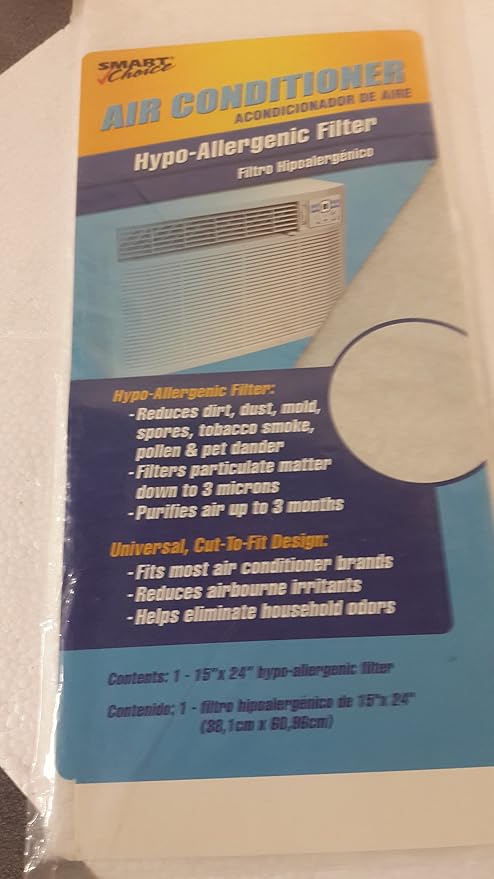 Amazon.com: Smart Choice Air Conditioner Hypo-Allergenic Filter : Home ...