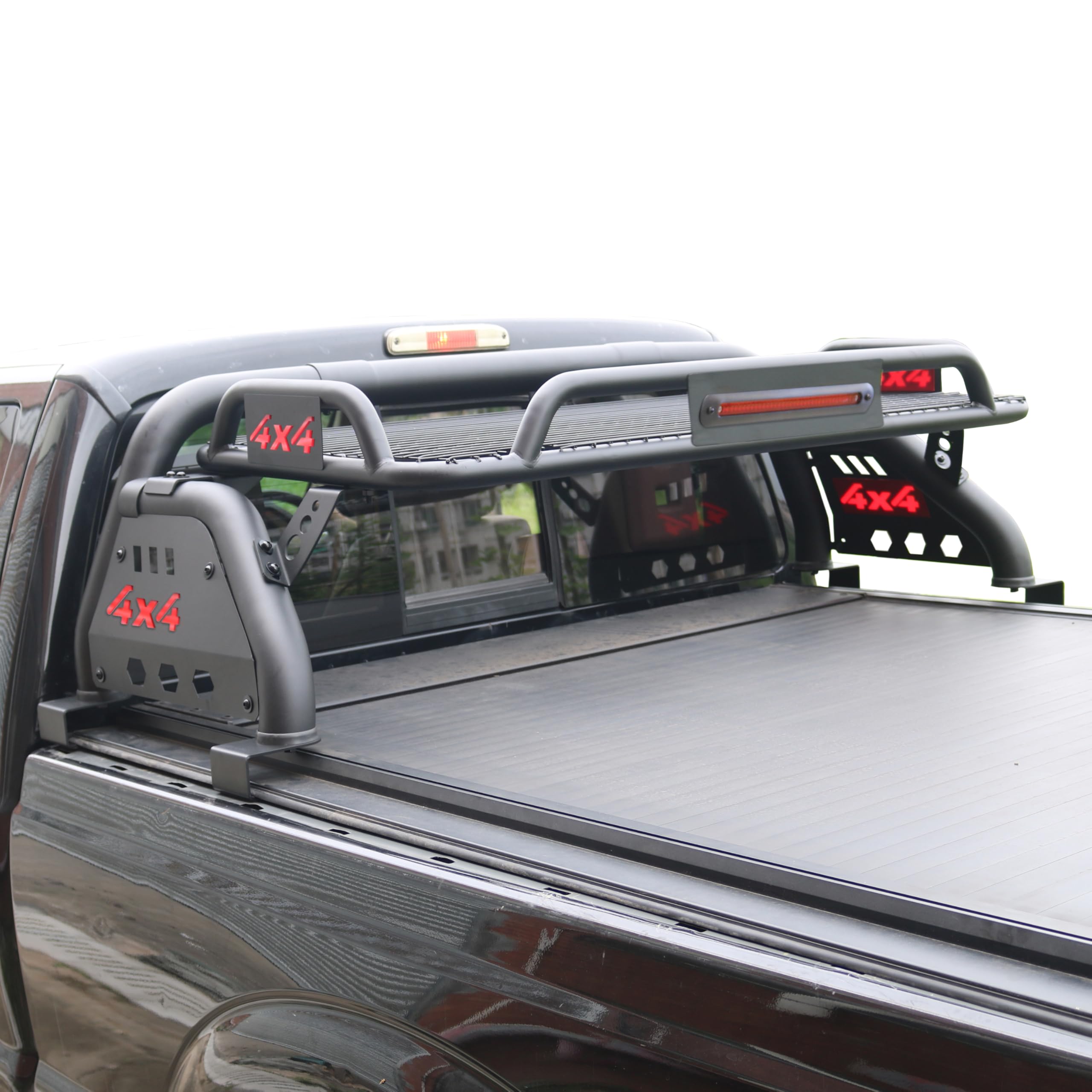 Amazon.com: Bed Roll Bars for Universal Trucks, SYHVU Sport Rack Roll ...