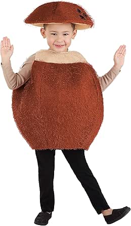 Amazon.com: Toddler Cute Coconut Costume, Brown Tropical Fruit Dressup ...