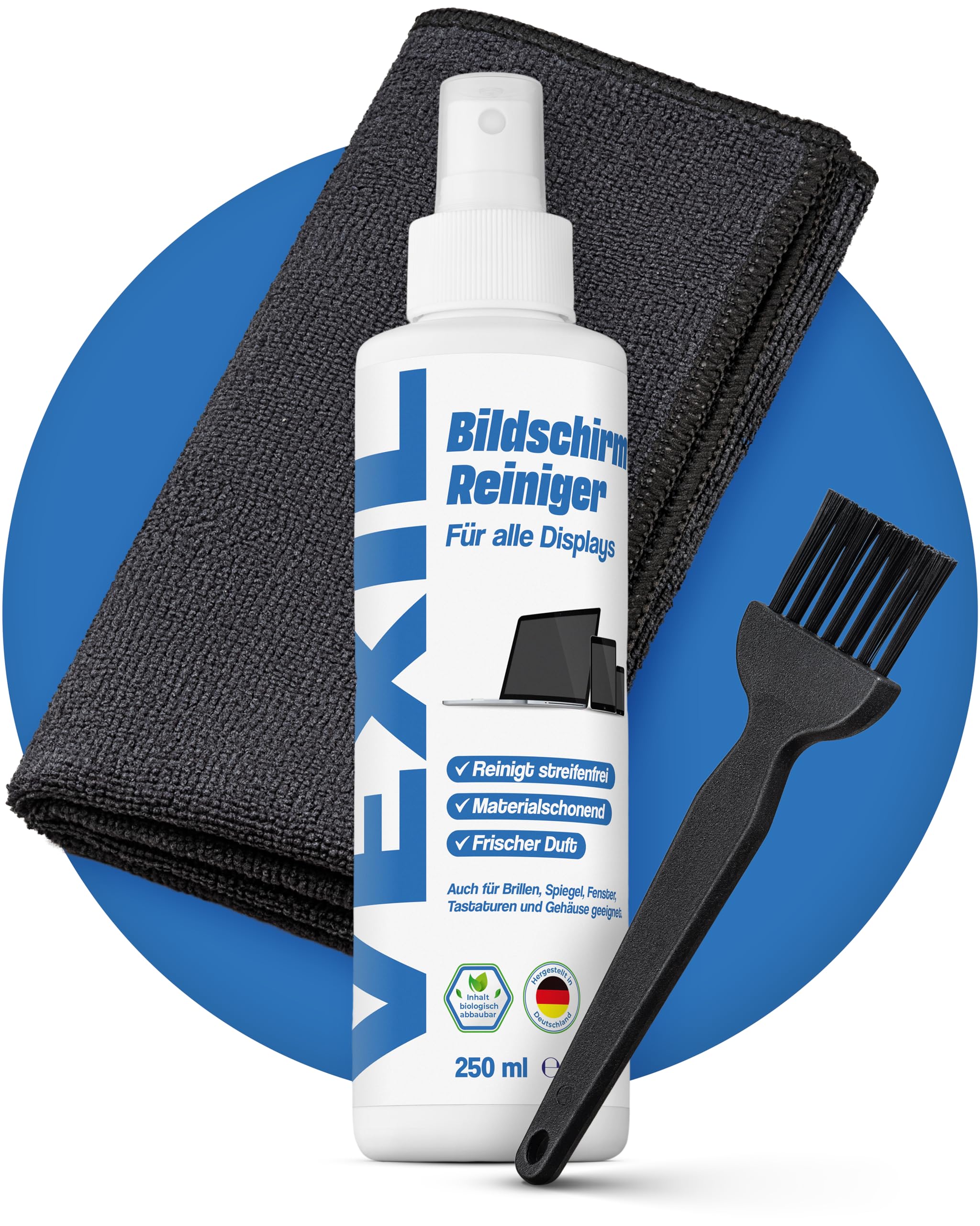 VEXIL® Bildschirmreiniger Spray - speziell für Smartphone, Tablet ...