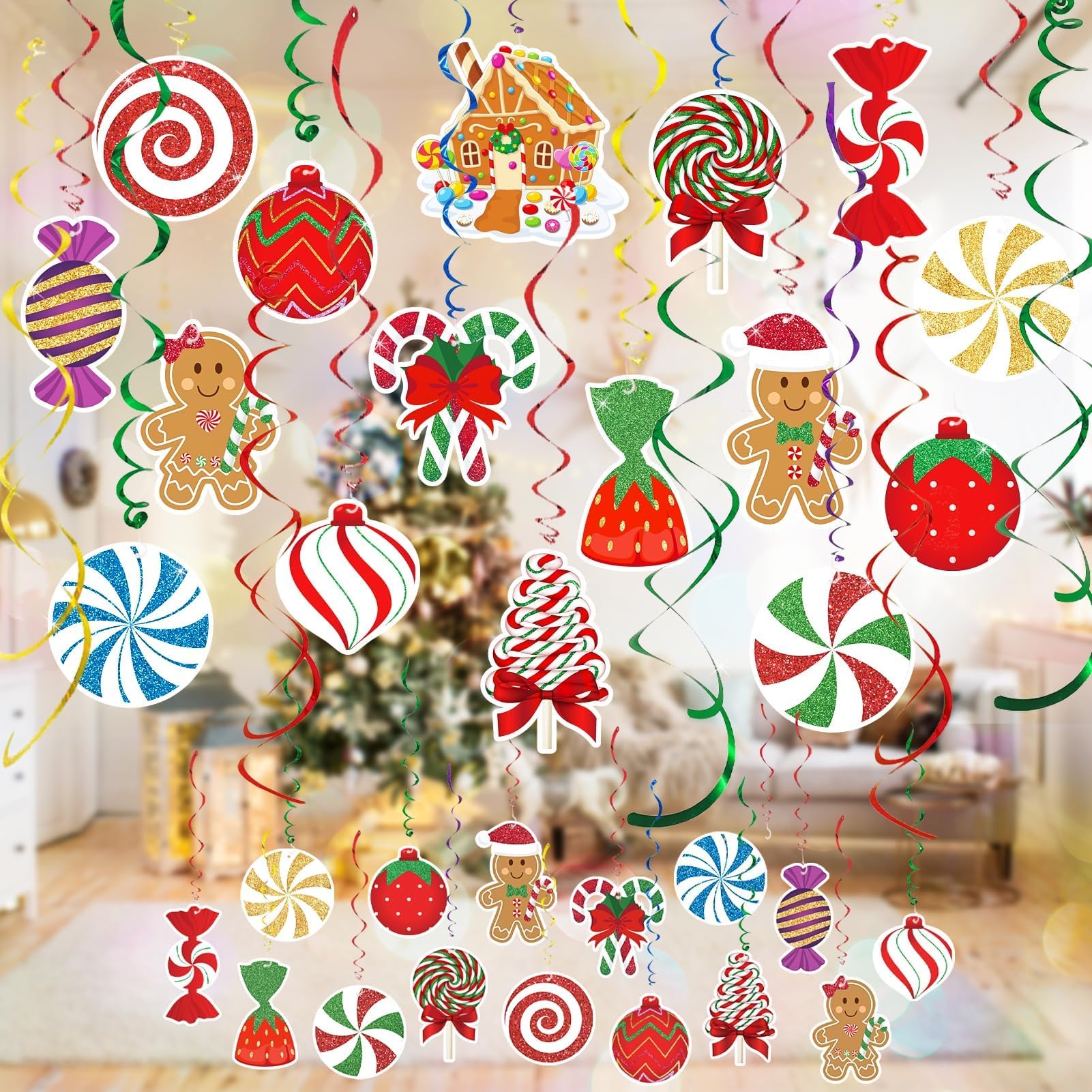 Candyland Christmas Ideas For Centerpieces