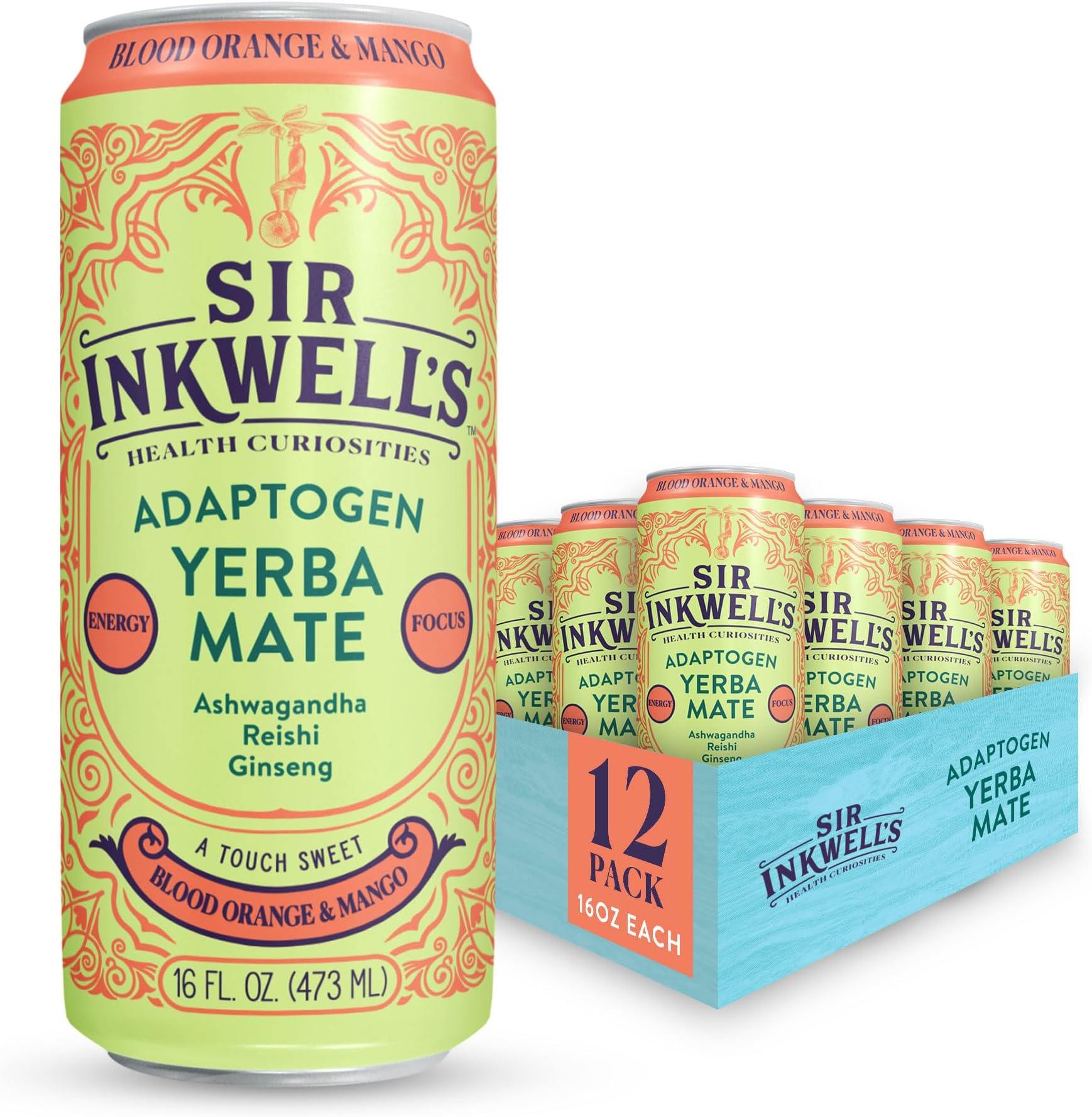 Amazon.com: NEW! CLEAN Cause Mint & Honey USDA Organic Yerba Mate Tea ...