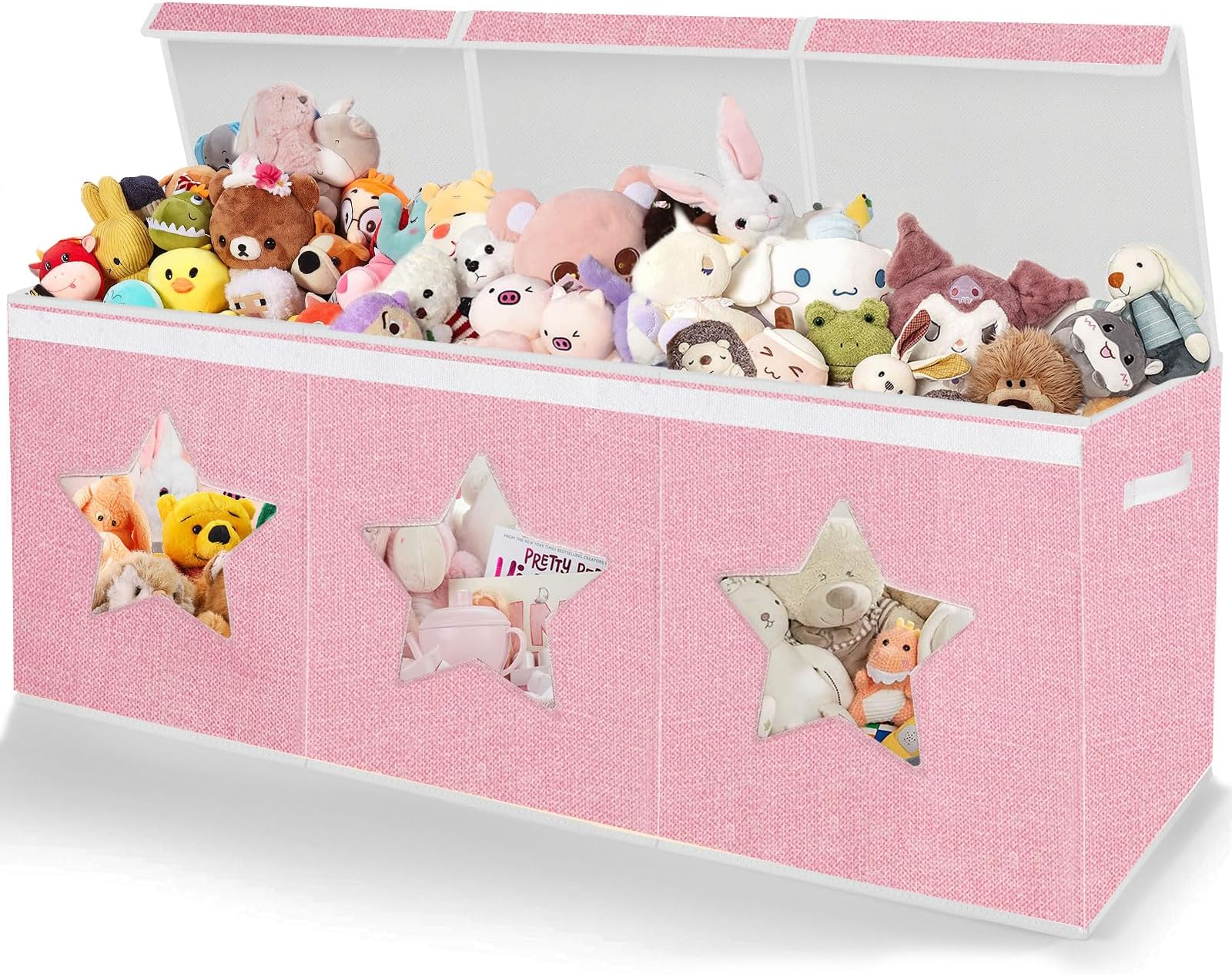 Amazon.com: Xmasorme Toy Box for Girls,Extra Large Toy Storage ...
