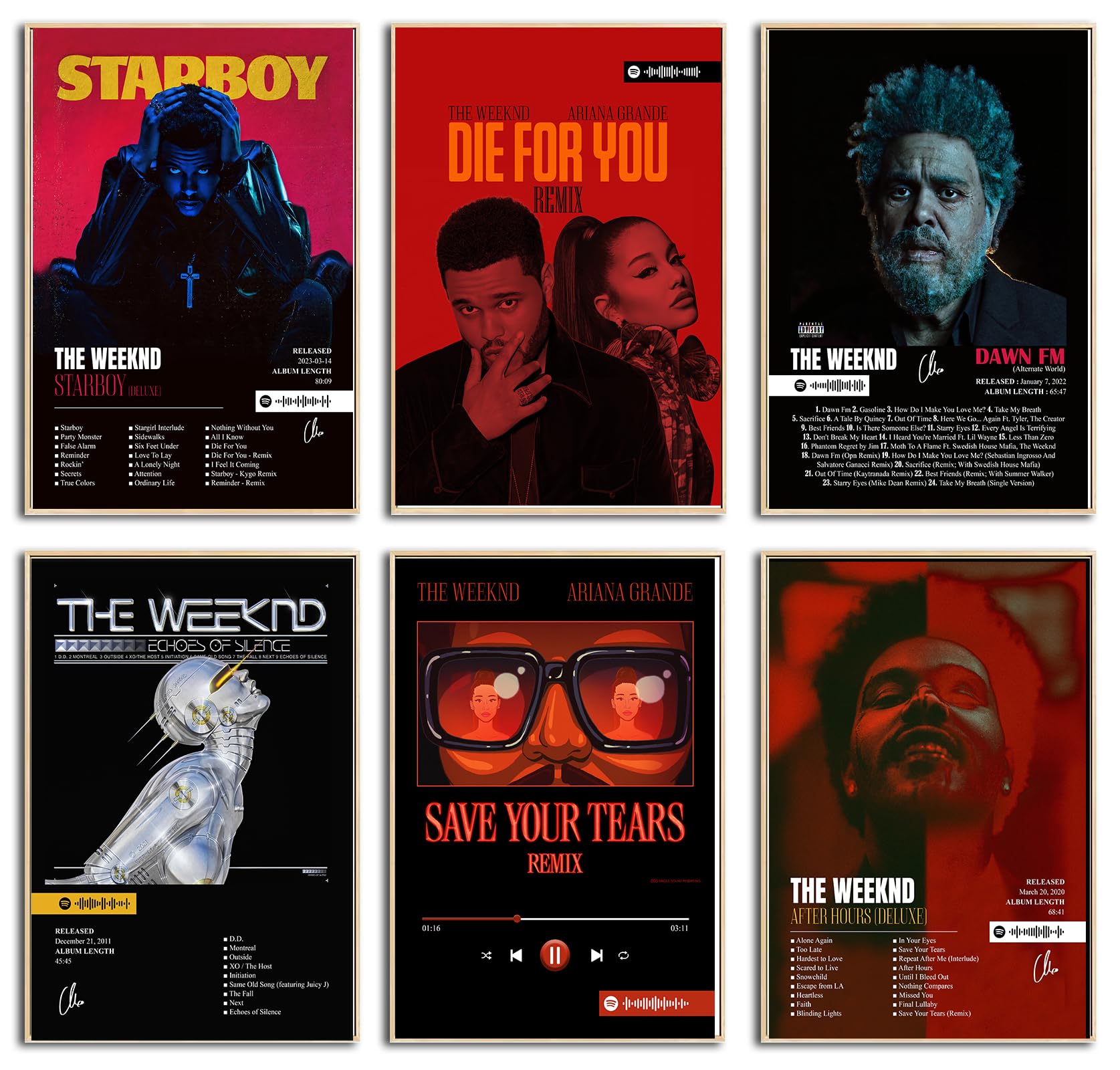 The Weeknd Album Artwork