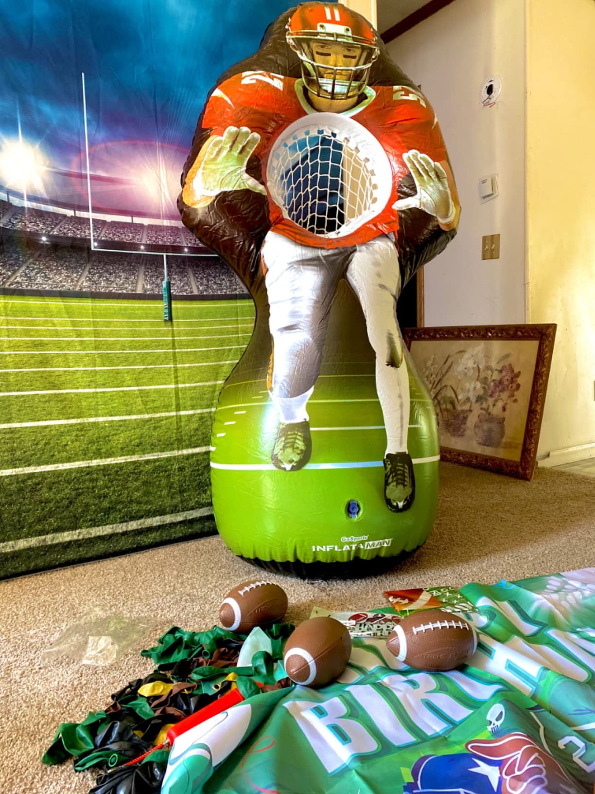$11/mo - Finance GoSports Inflataman Football Challenge - Inflatable ...