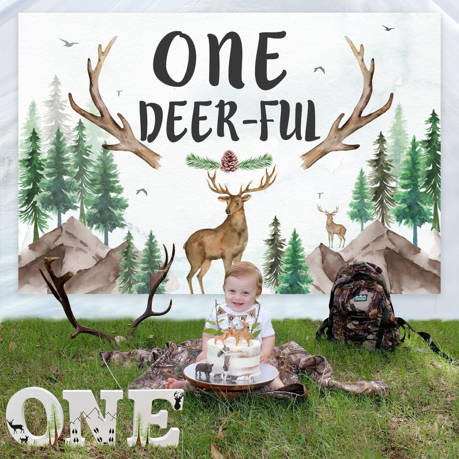 Deer Themes Images Real Tree Lakeside Sunset With Family Of Deer At