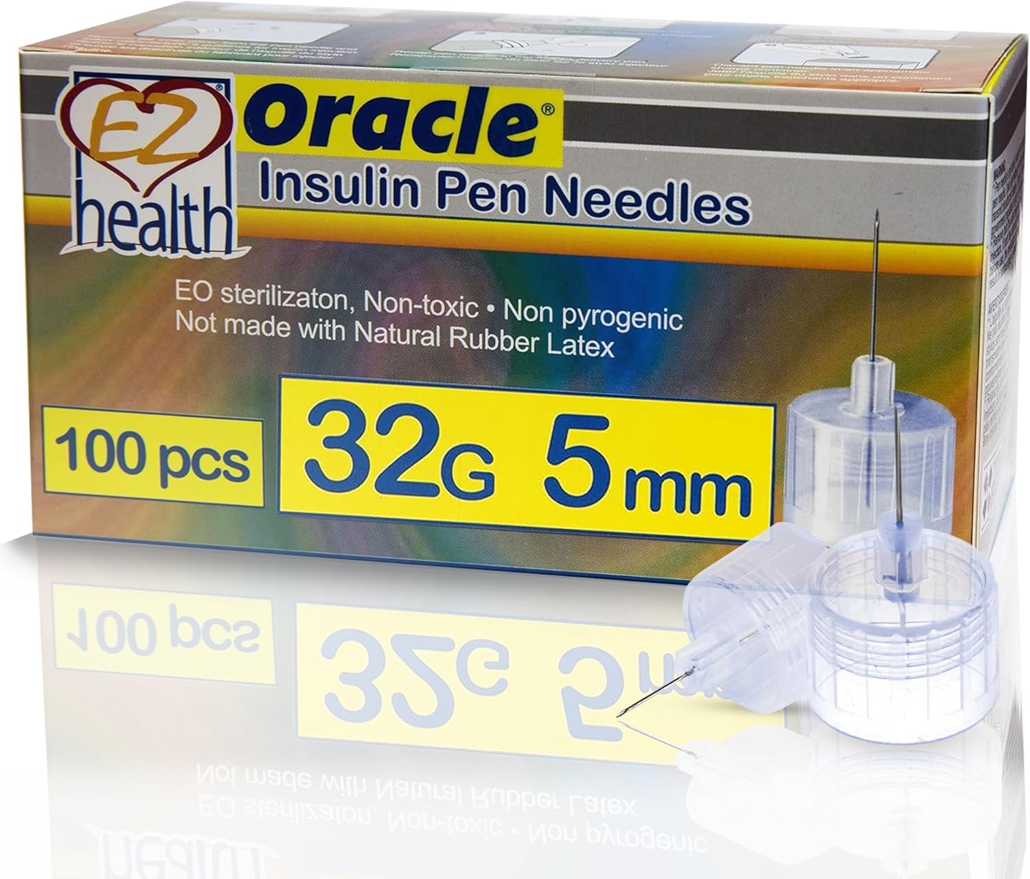 Oracle Insulin Pen Needles 32G 5mm : Amazon.ca: Health & Personal Care