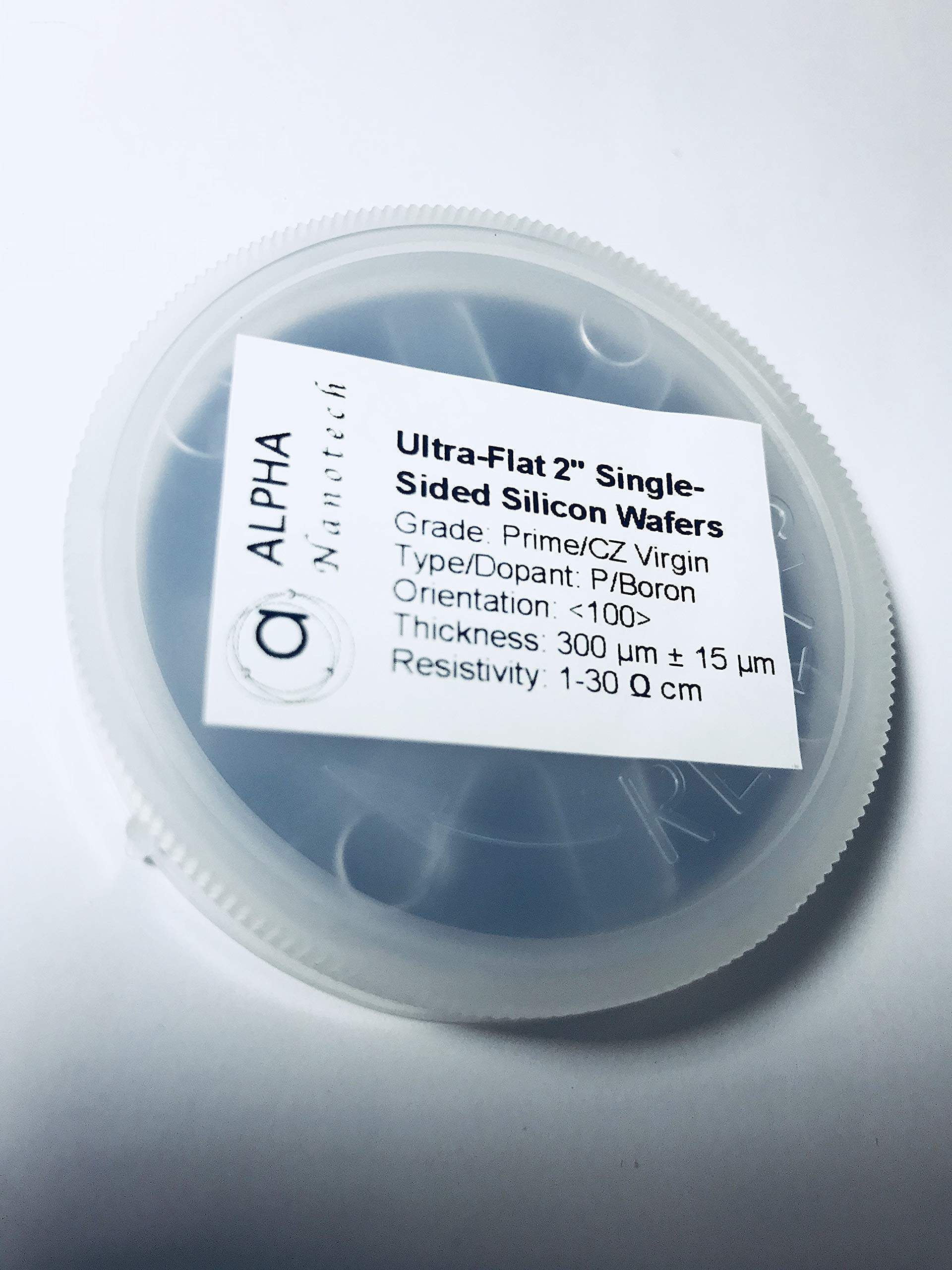 Silicon Wafer (Prime Grade, Orientation , 2’') (Qty: 1): Amazon.com ...