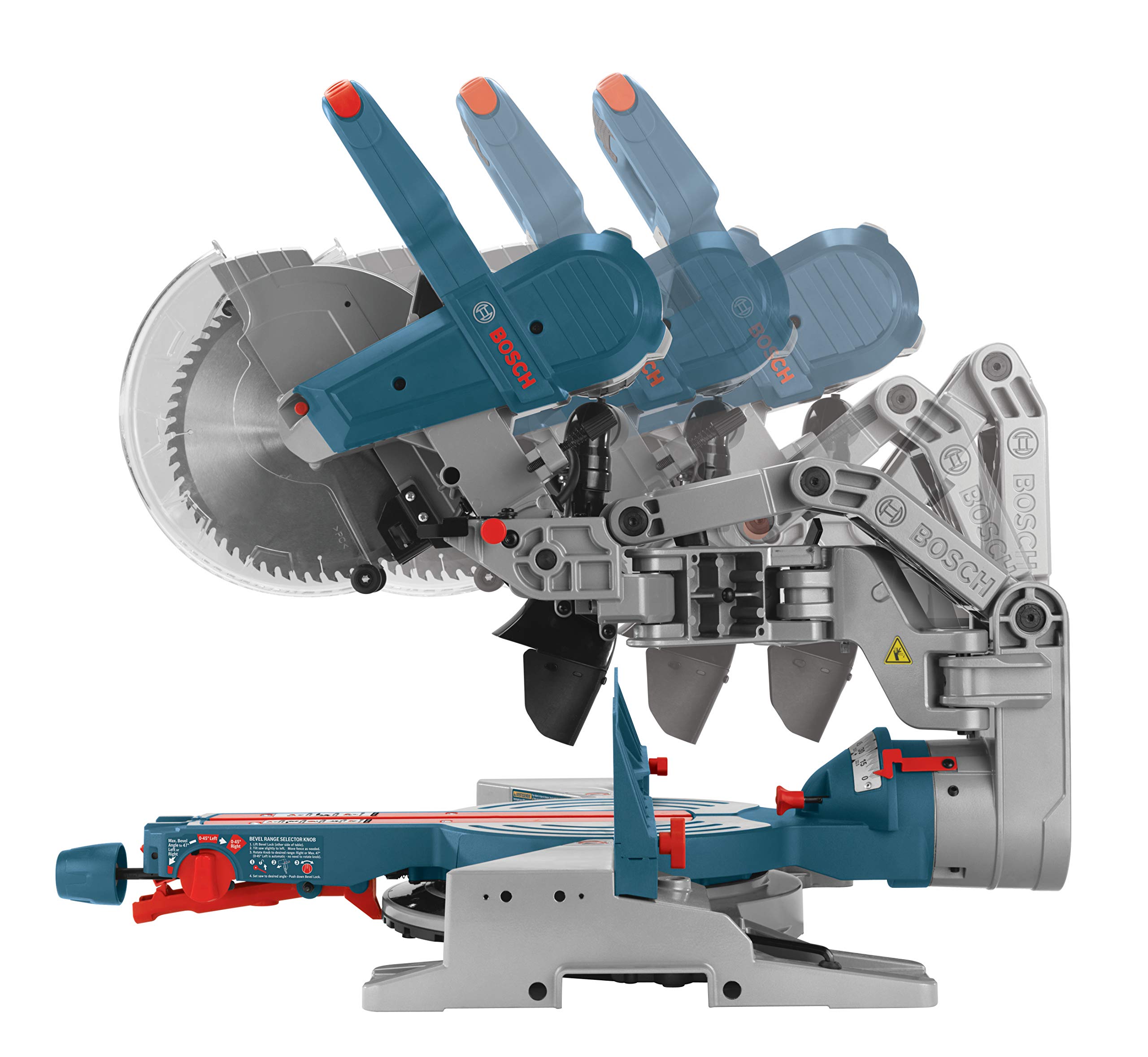 Buy BOSCH CM10GD Compact Miter Saw - 15 Amp Corded 10 Inch Dual-Bevel ...