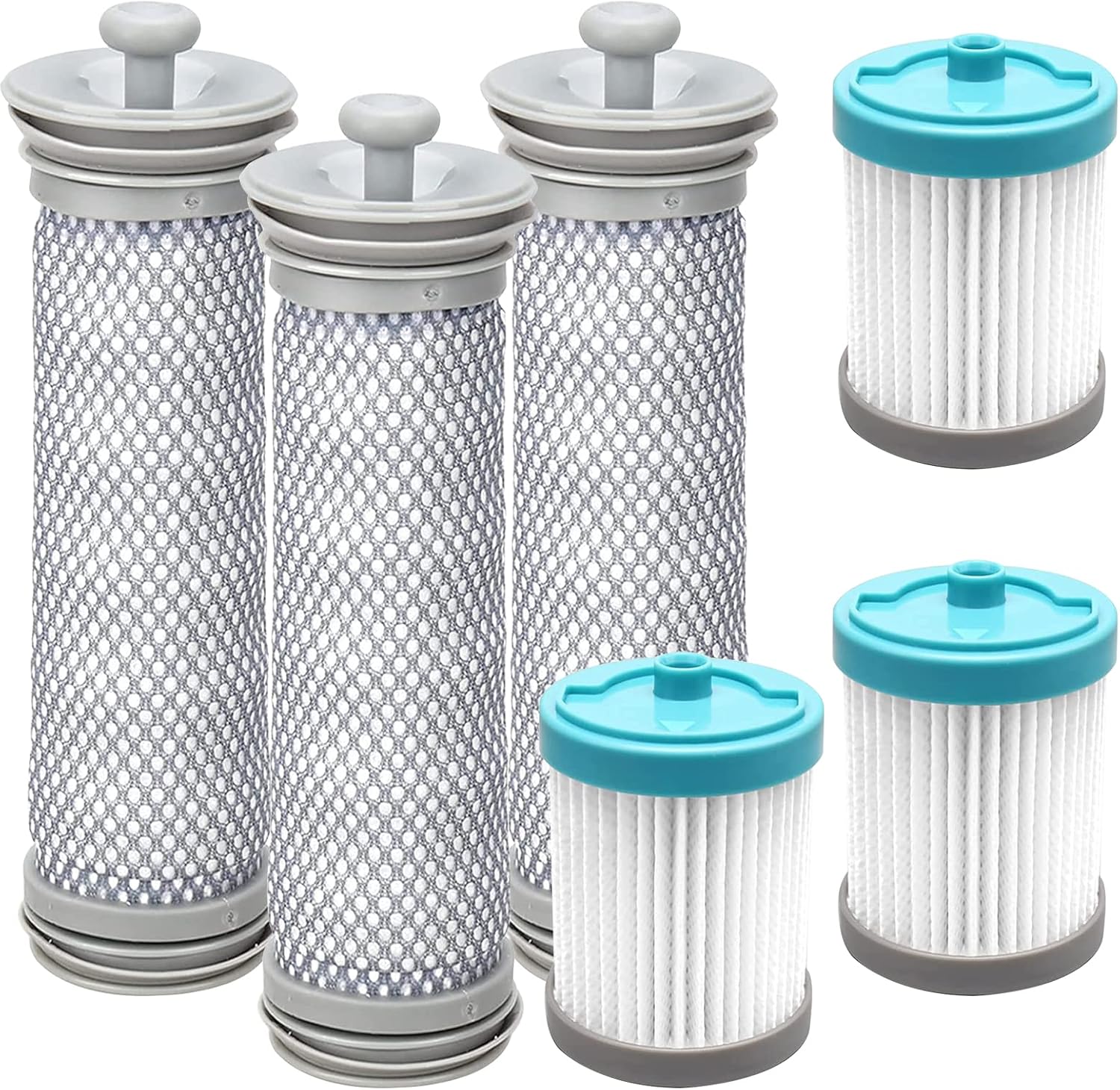 Amazon.com - KingBra 3 Pre Filters and 3 Post-Motor HEPA Filters Vacuum ...