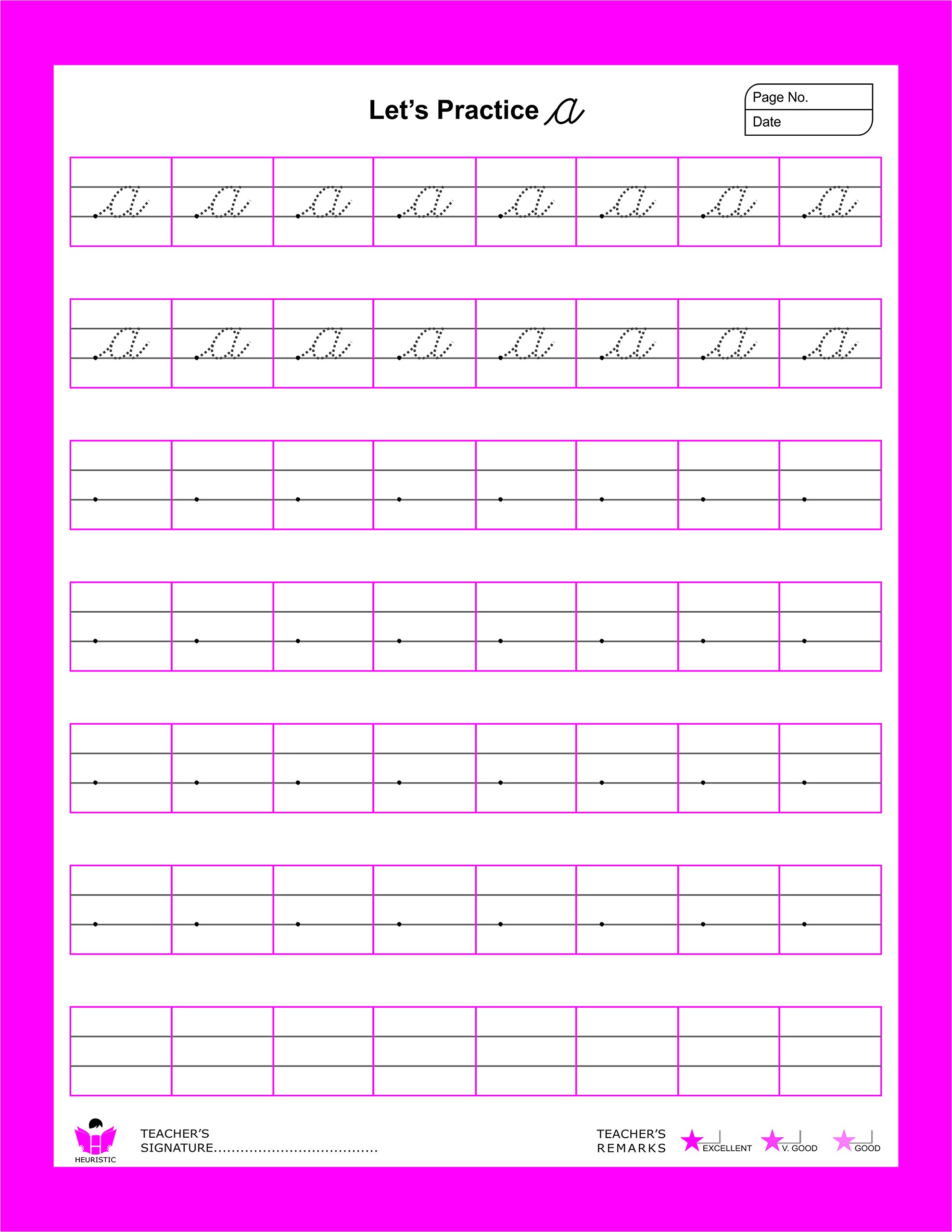 Cursive Writing Alphabets Worksheets Printable Cursive Handwriting