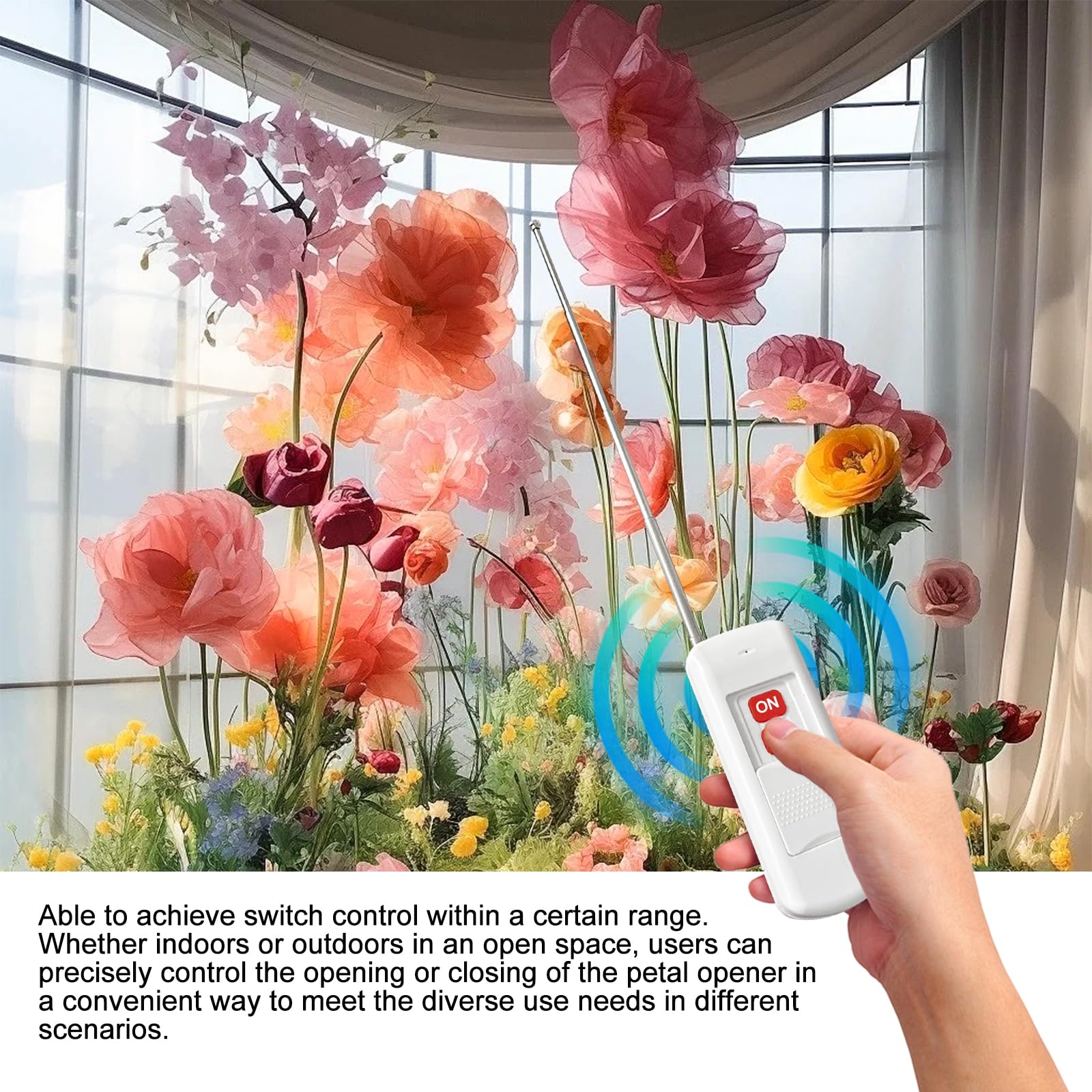 Snapklik.com : Artificial Flower Control,Mechanical Flowers Automatic ...