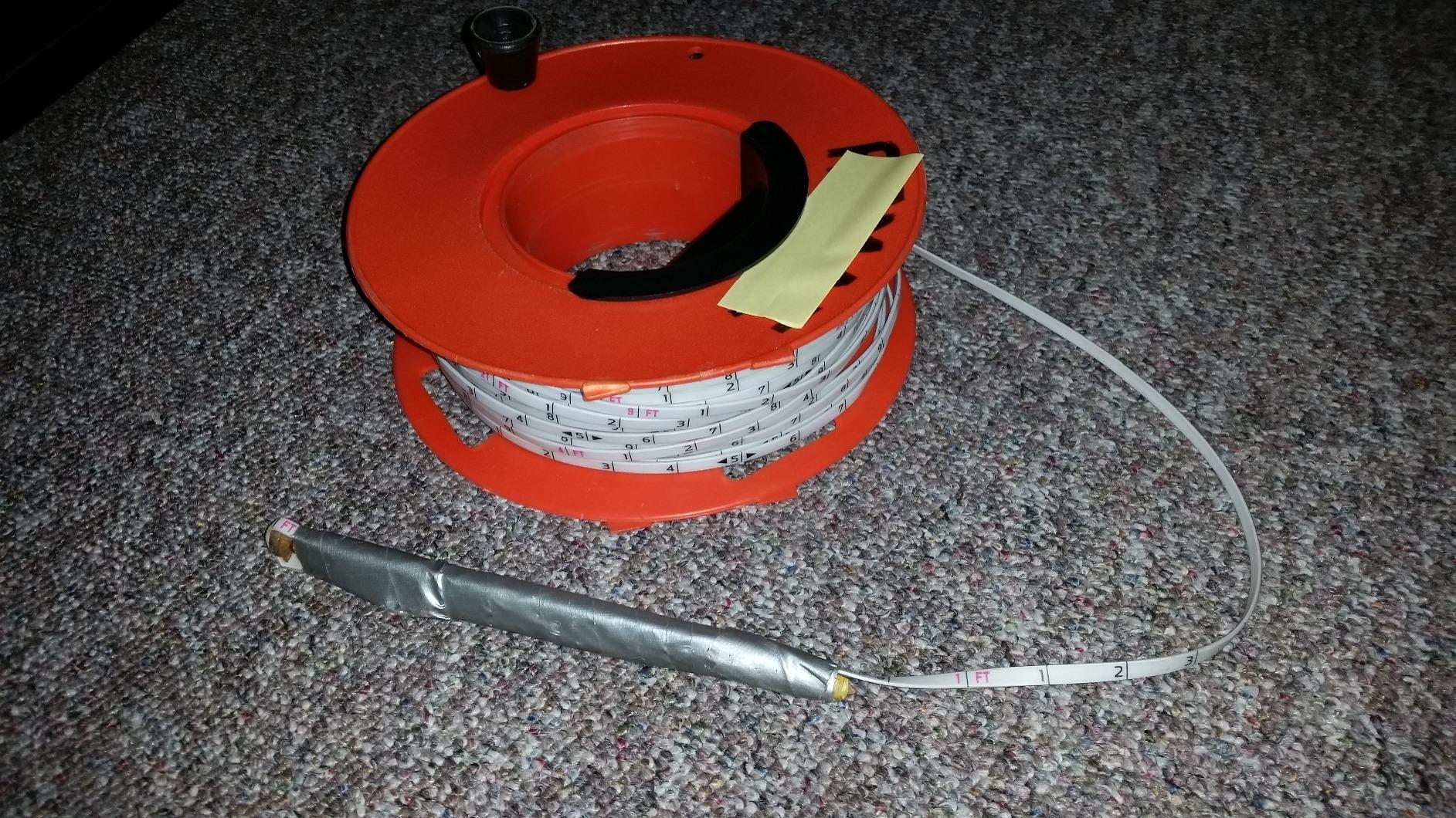 Keson SR10100 Surveyors Rope (Graduations: 10ths), 100-Foot , White ...