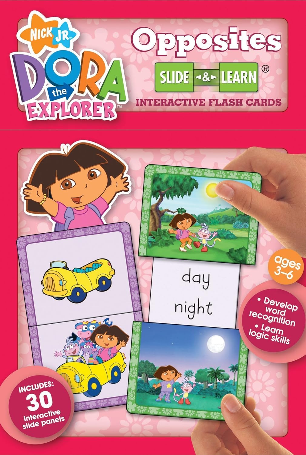 Amazon | Dora The Explorer Opposites Slide & Learn | Children's Books