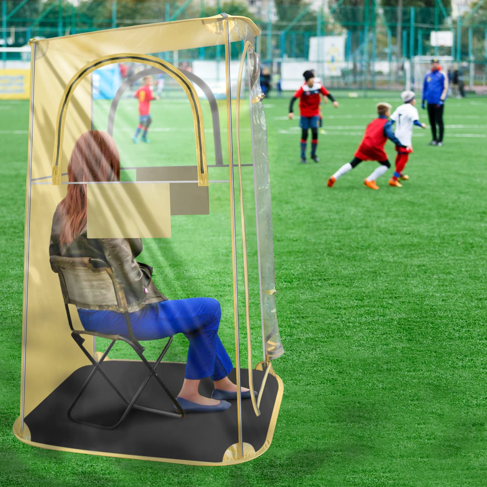 ZJ Right Sports Tent, 1 Person Sports Fishing Pod Soccer Tents for Cold ...