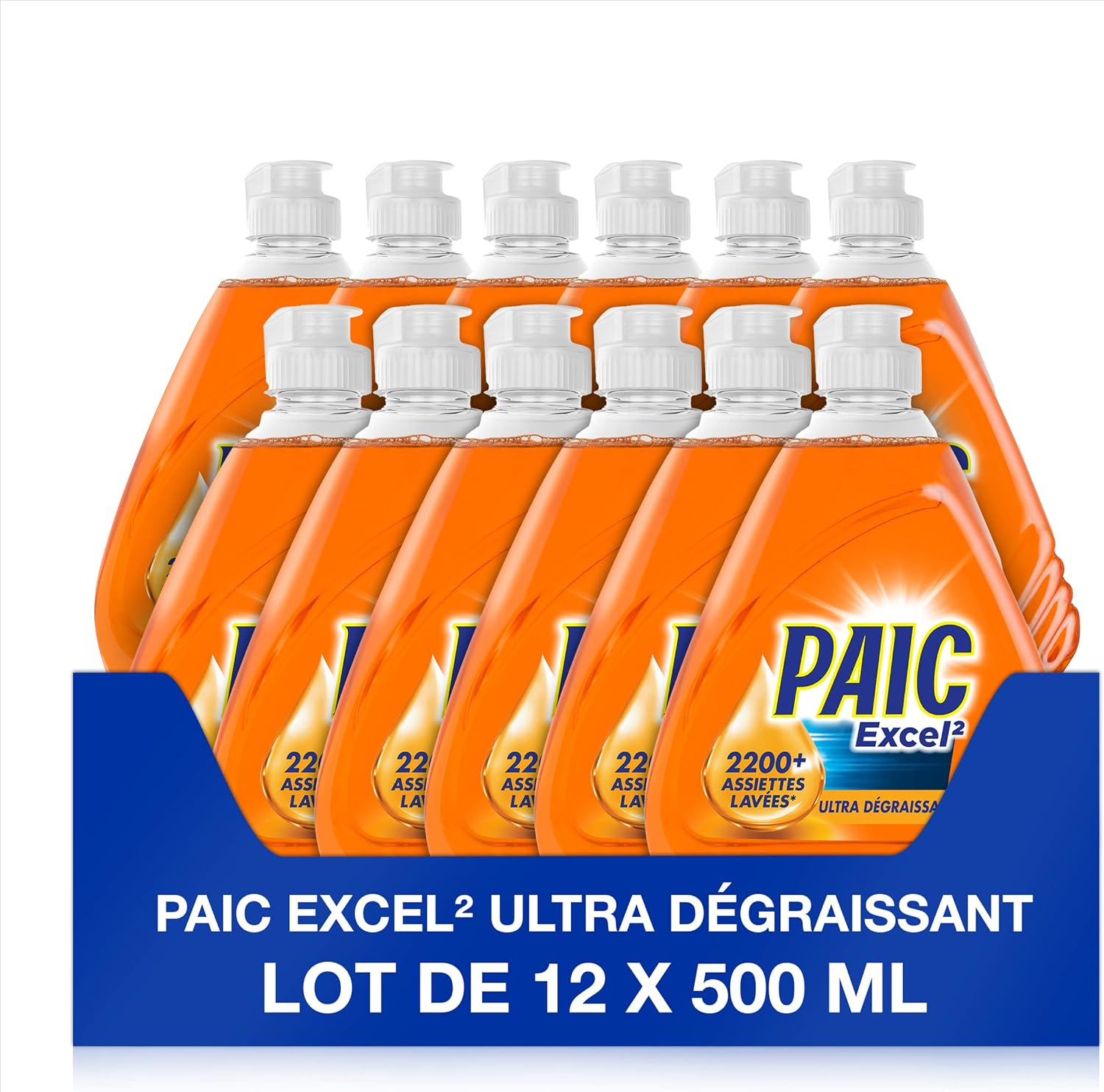 PAIC - Liquide Vaisselle main Paic - Paic Excel² Dégraissant - Formule ...
